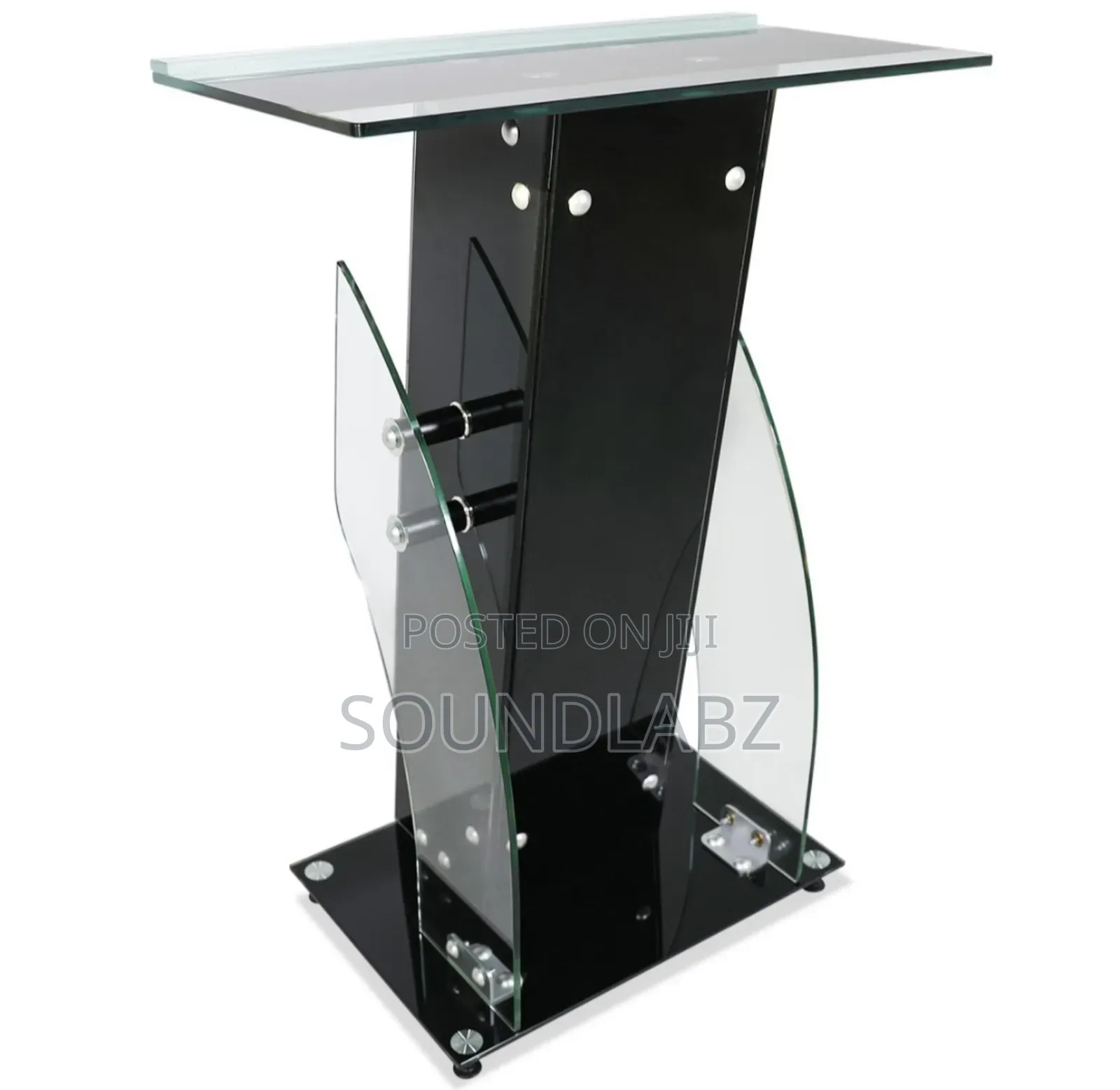 Black Glass Lectern Podium Stand/Pulpit for sale - Soundlabz Price: GH ...