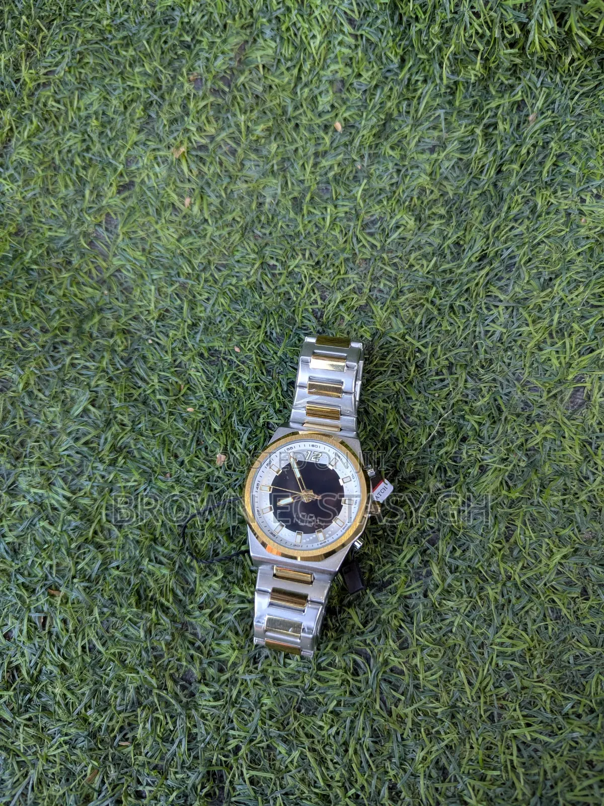 Success Way Two Tone Digital and Analogue Watch in Osu - Watches, Brown ...