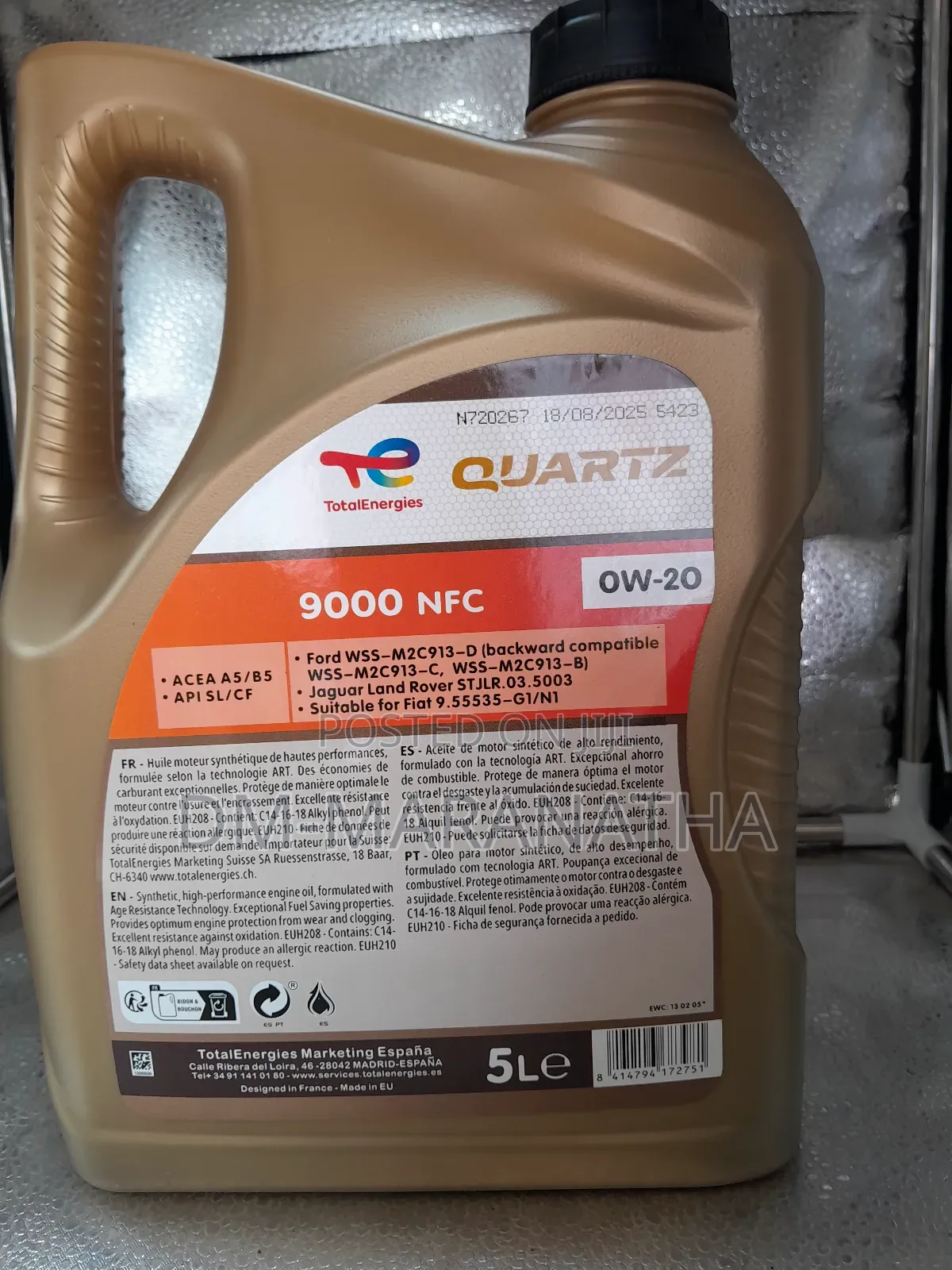 0w-20 Total Quart 9000 Full Synthetic Engine in Kumasi Metropolitan ...