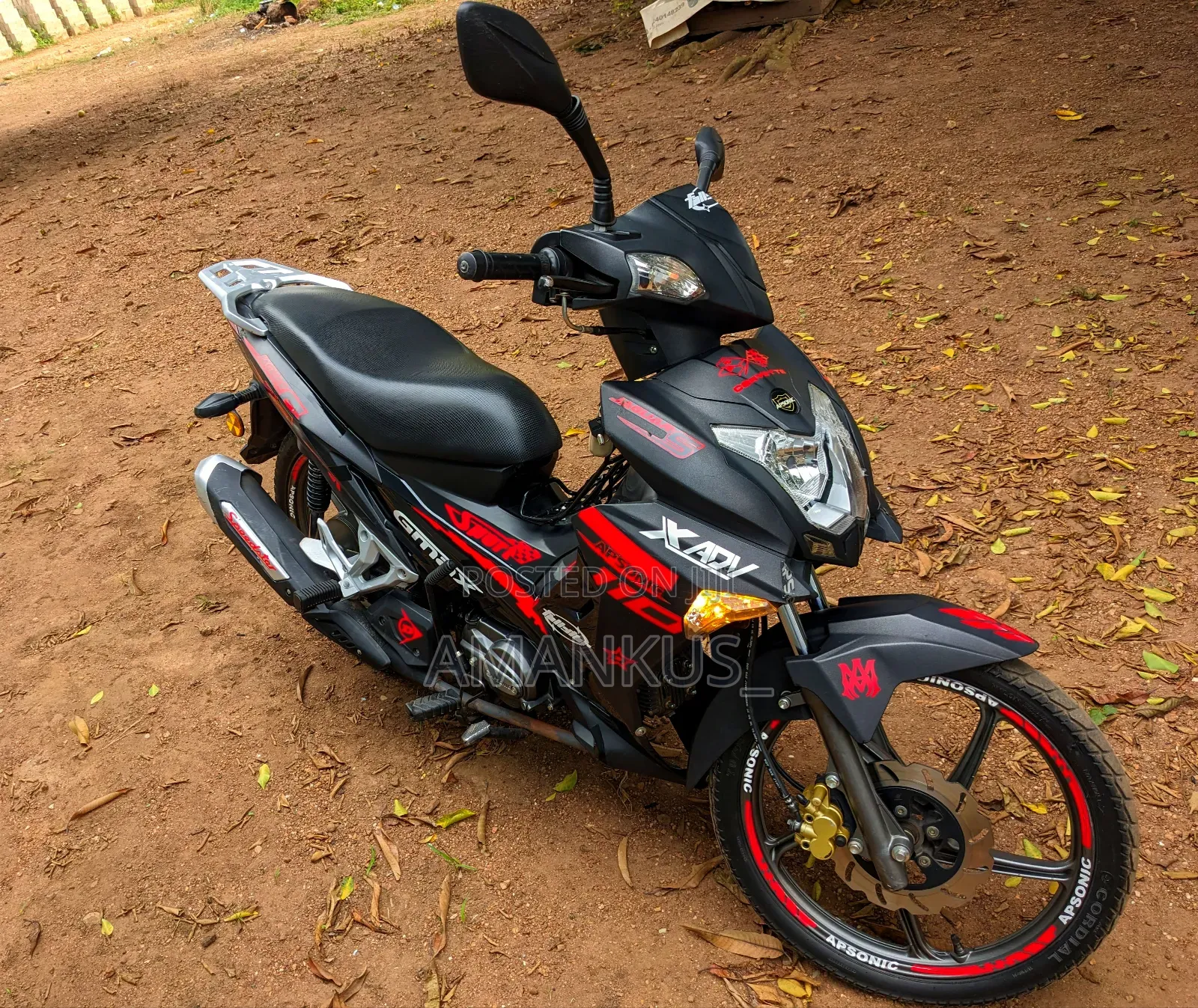 Apsonic AP110-3A 2024 Black in Sunyani Municipal - Motorcycles & Scooters, Emmanuel Amankwa ...