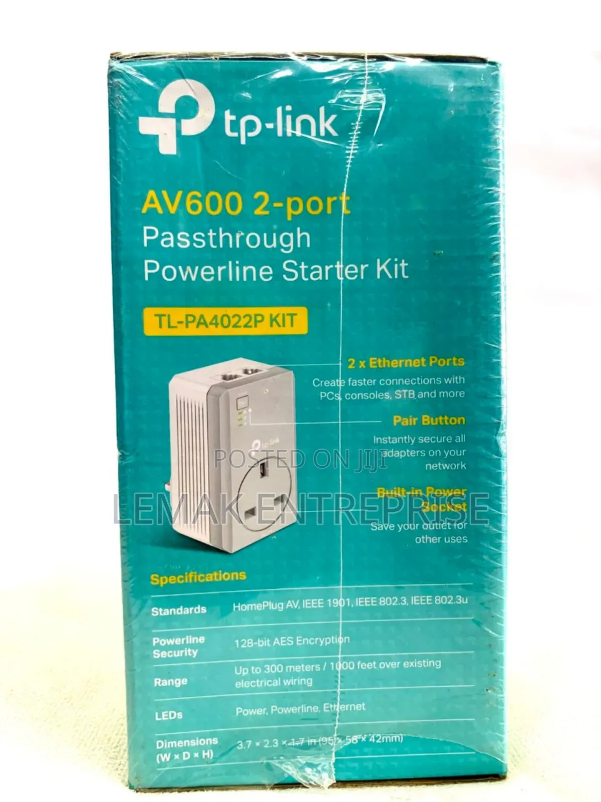 Tp Link Av600 2 Port Repeater and Powerline Starter Kit in Oyarifa ...