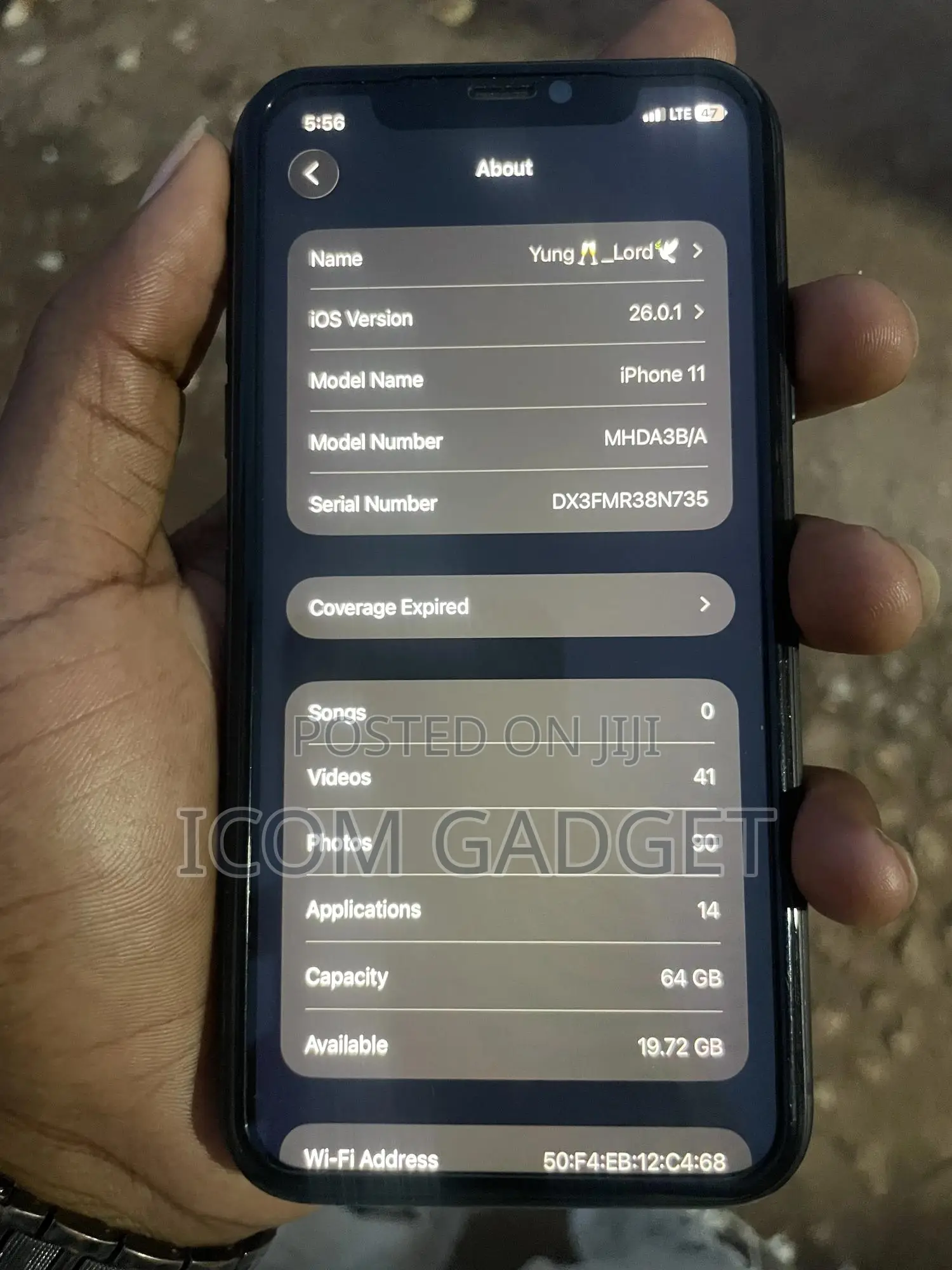 Apple iPhone 11 64 GB Black in Ablekuma - Mobile Phones, Icom Gadget ...