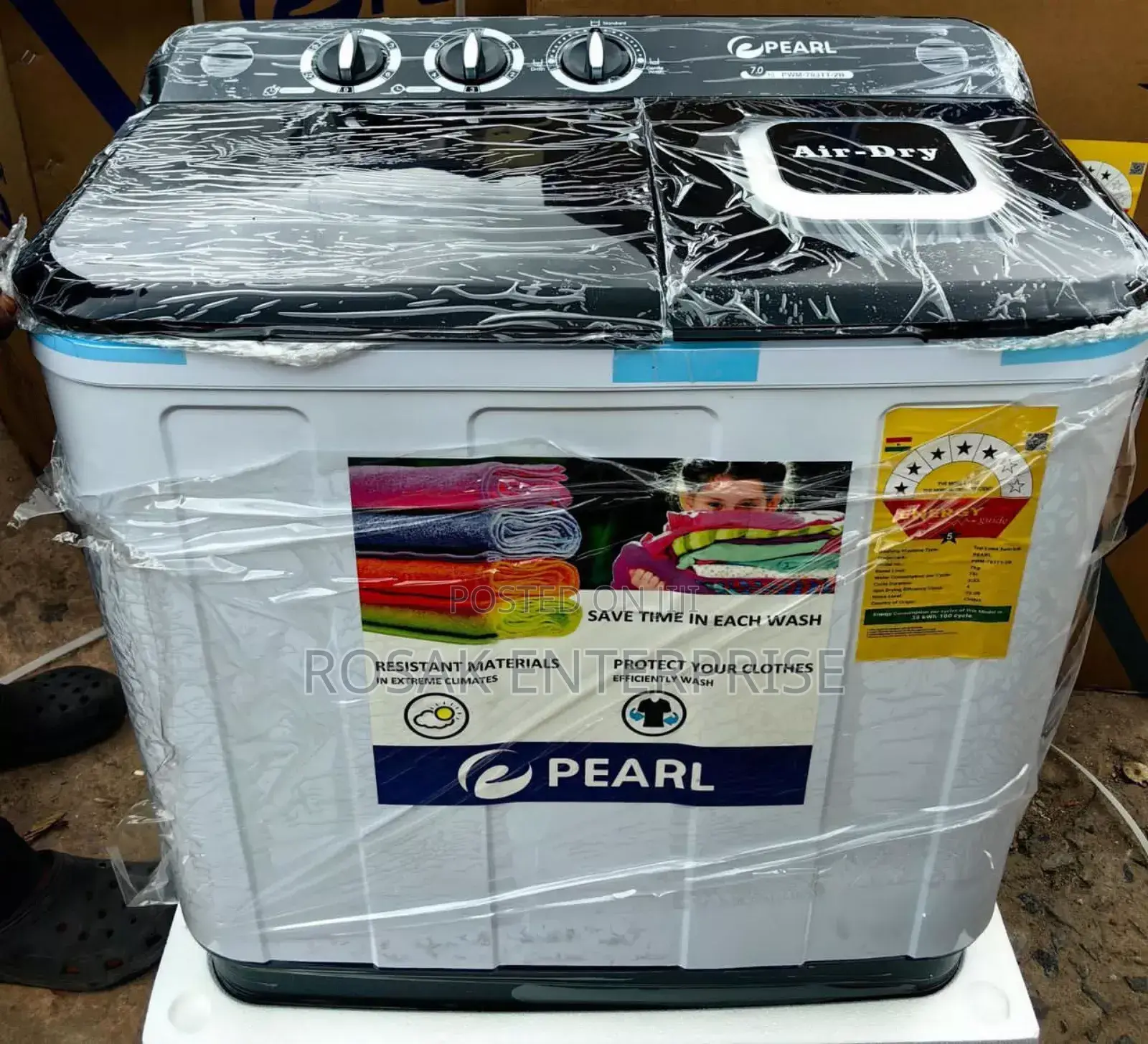 Pearl 7kg Semi Automatic Washing Machine Twin Tub in Accra Metropolitan ...