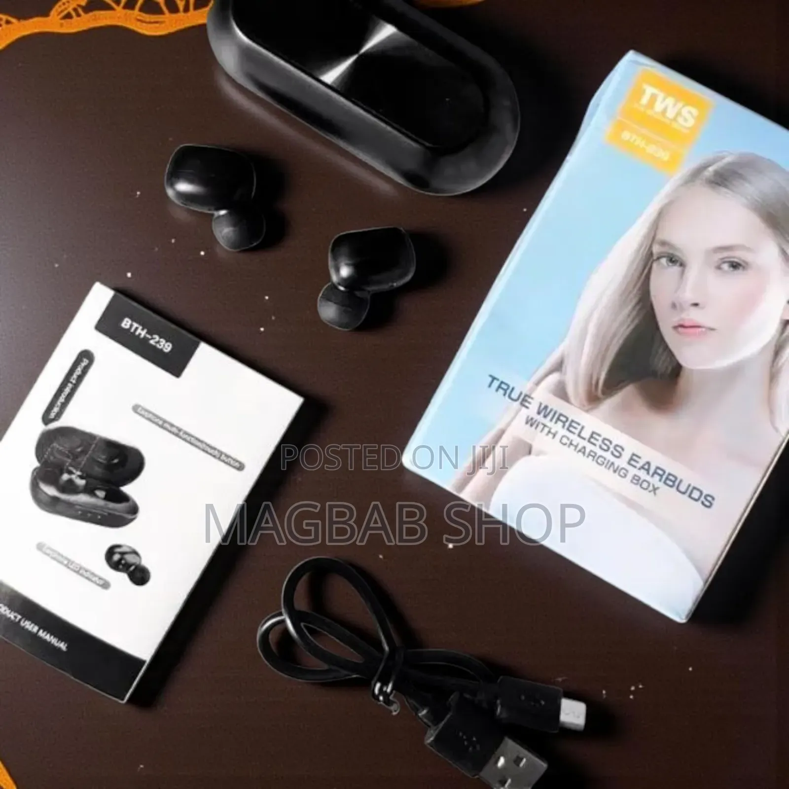 TWS Wireless F9 Earbuds (642268) in Circle - Headphones, Magbab Shop ...