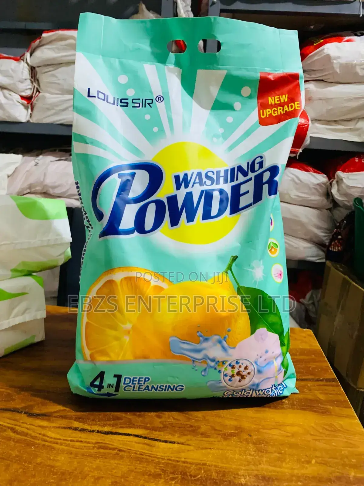 New Washing Powder Foam Perfume ( 4 in 1 Fragrance) Machine Wash 5kg in ...