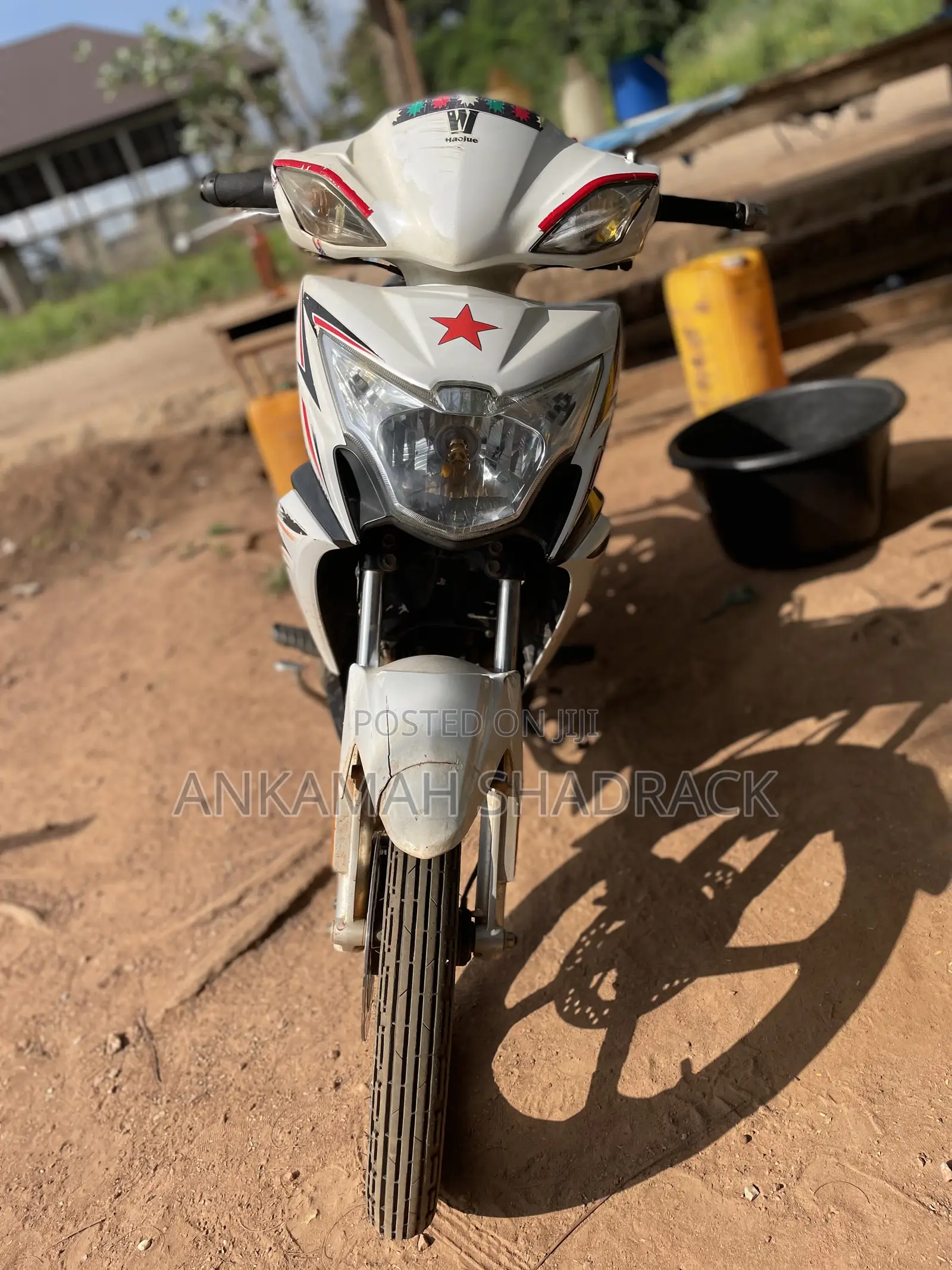 Haojue HJ110-3 2022 White in Sunyani Municipal - Motorcycles & Scooters, Ankamah Shadrack | Jiji ...