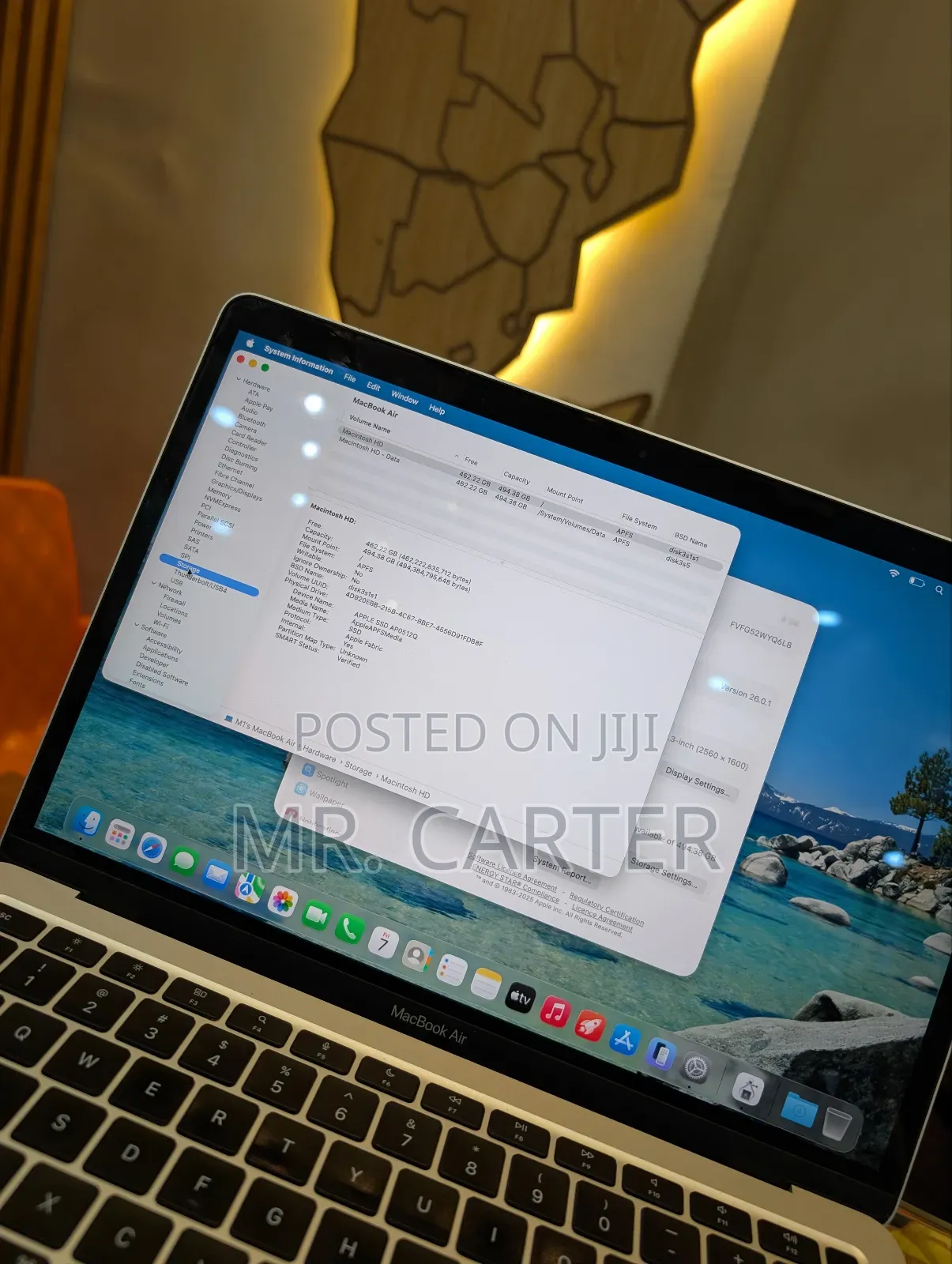 New Laptop Apple MacBook Air 2020 M1 8GB Apple M1 SSD 512GB in Kumasi ...
