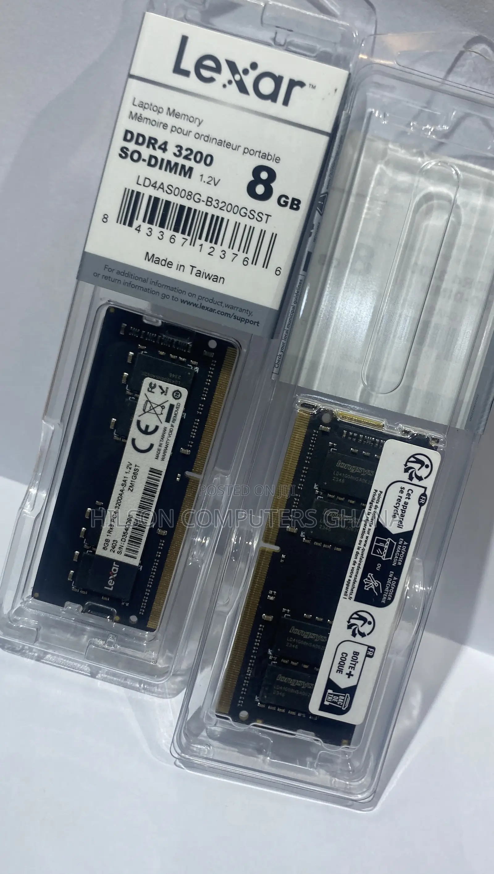 Lexar 8gb Ram Ddr4-3200 Sodimm Laptop Memory in West Legon - Computer ...