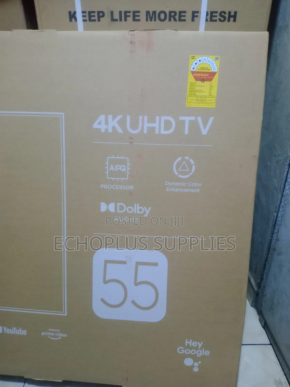 TCL 55" Smart Tv/ 4kuhd Tv/Google Tv in Kumasi Metropolitan - TV & DVD ...