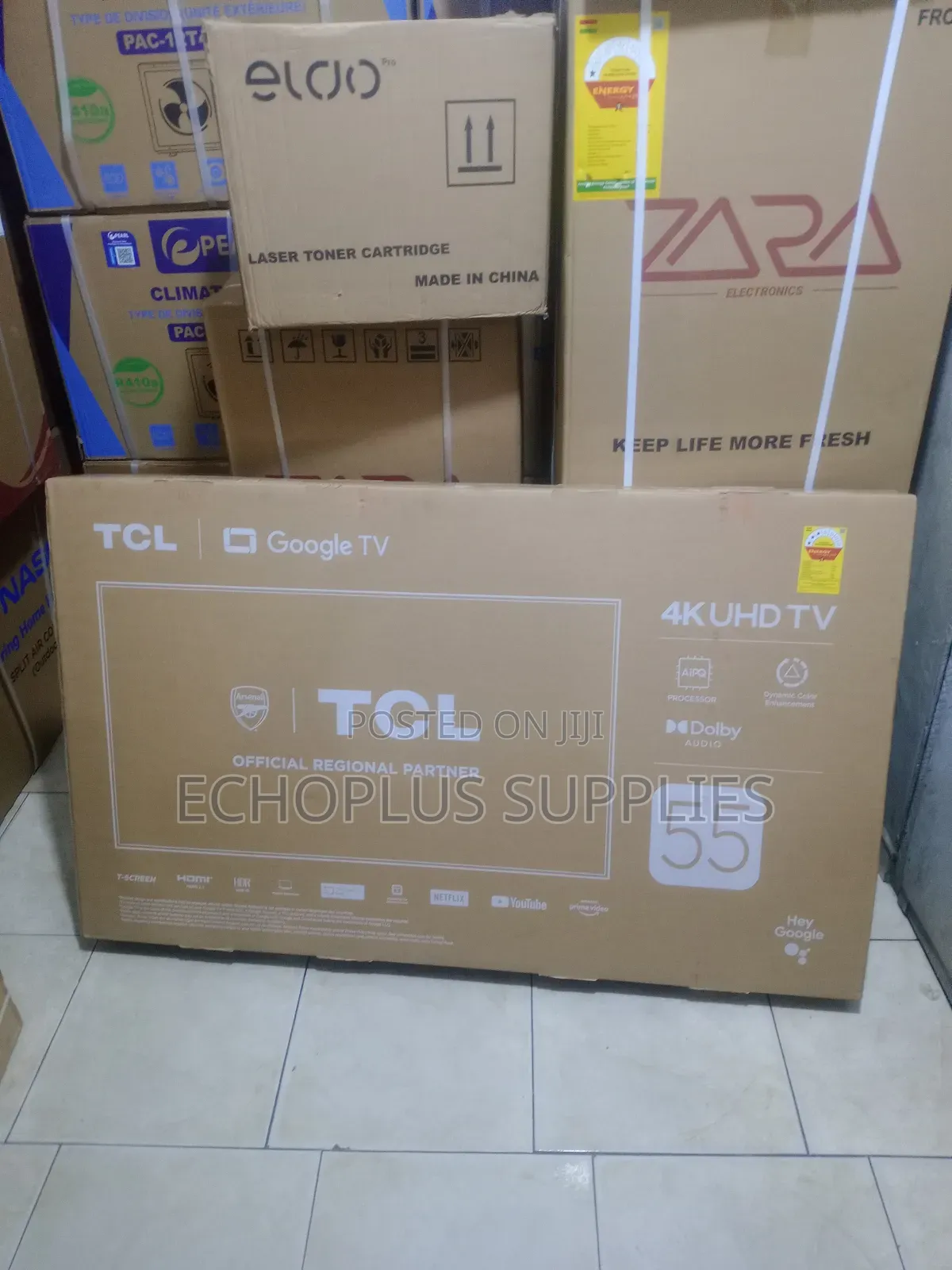 TCL 55" Smart Tv/ 4kuhd Tv/Google Tv in Kumasi Metropolitan - TV & DVD ...