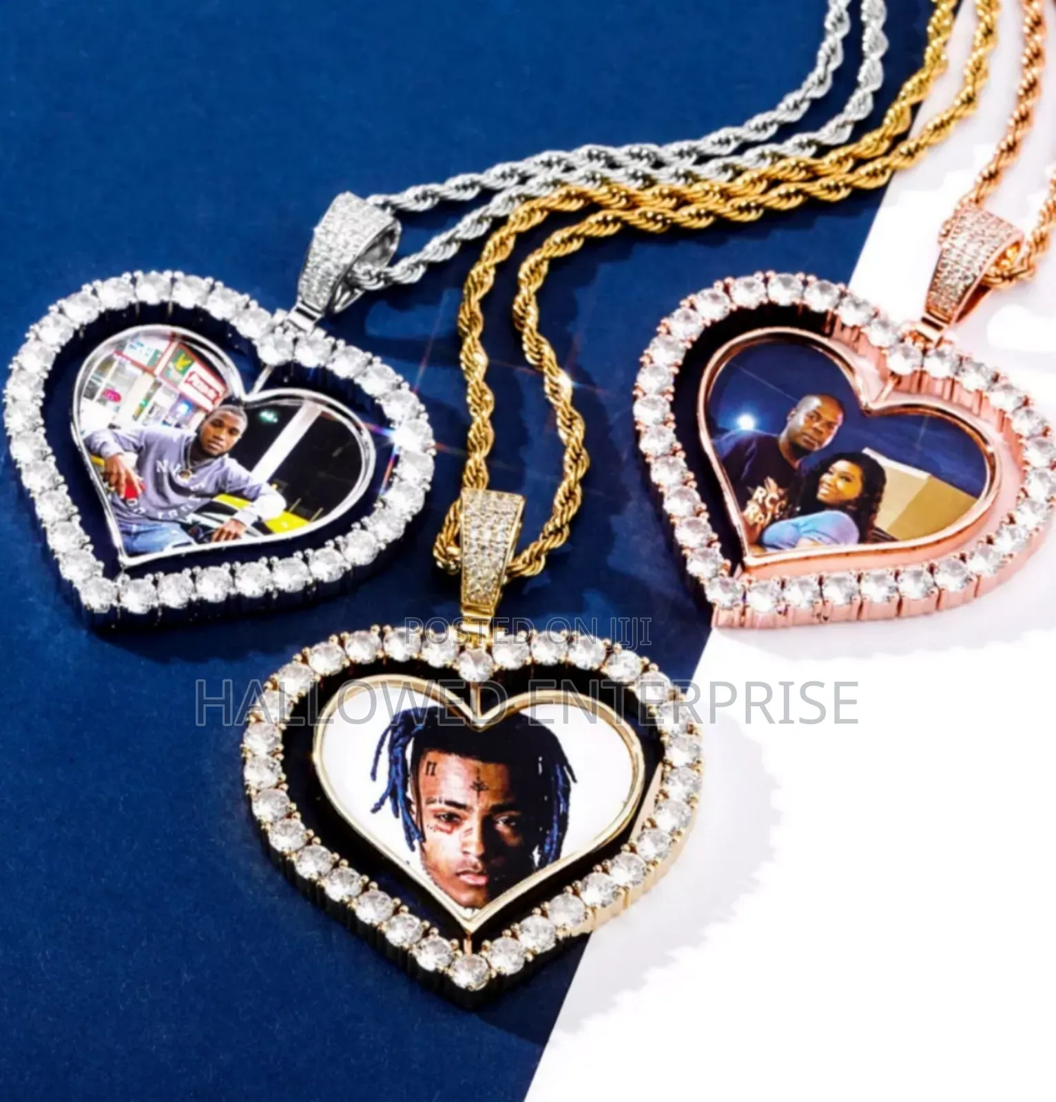 Heart Bling Double Side Rotating Necklace in Kumasi Metropolitan ...