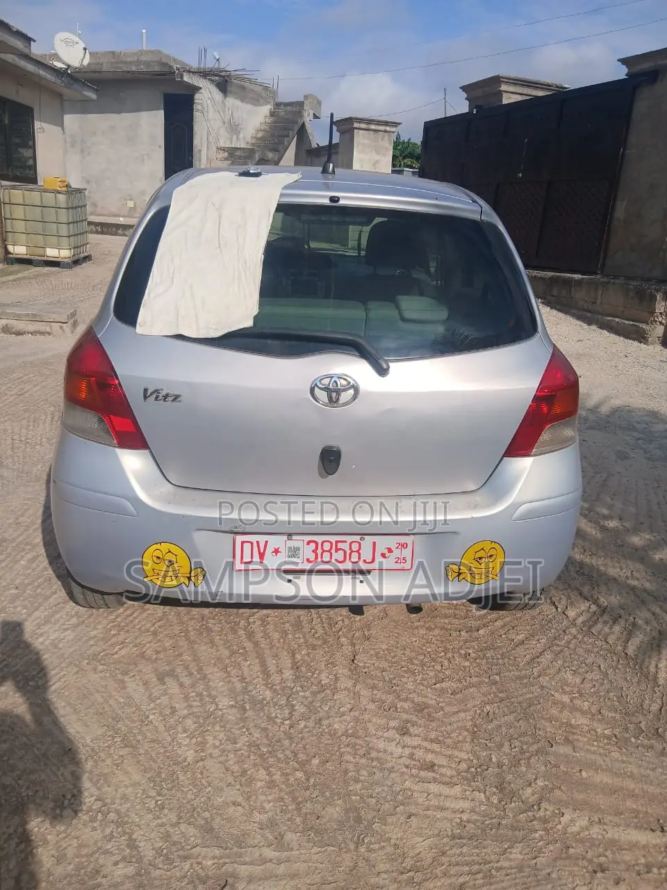 Toyota Vitz 2010 Silver in Kumasi Metropolitan - Cars, Sampson Adjei ...