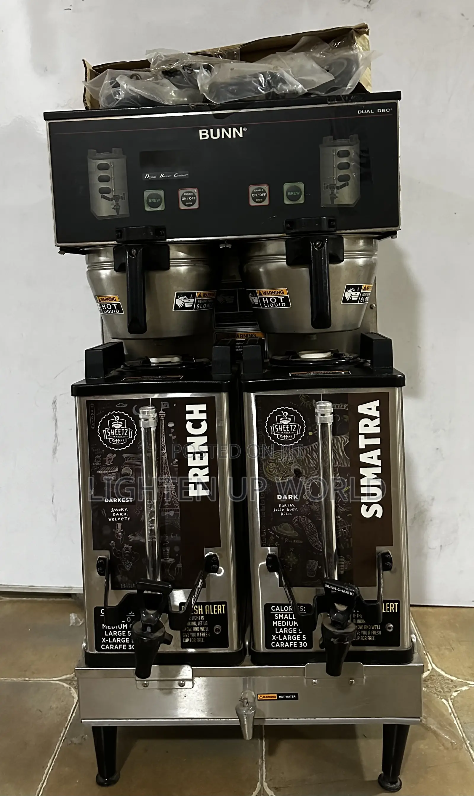 Coffee Machine for Restaurants,Café or Office Use (Bunn Dual Dbc) in ...