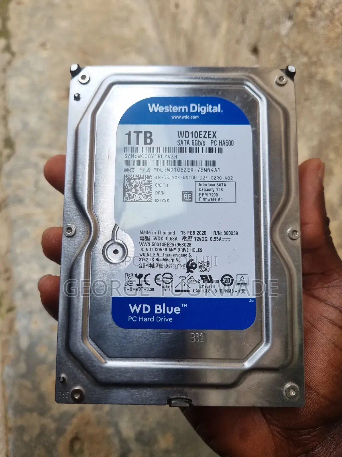 1 Tb Desktop HDD in Asokore Mampong Municipal - Computer Hardware, George Tuokwade | Jiji.com.gh