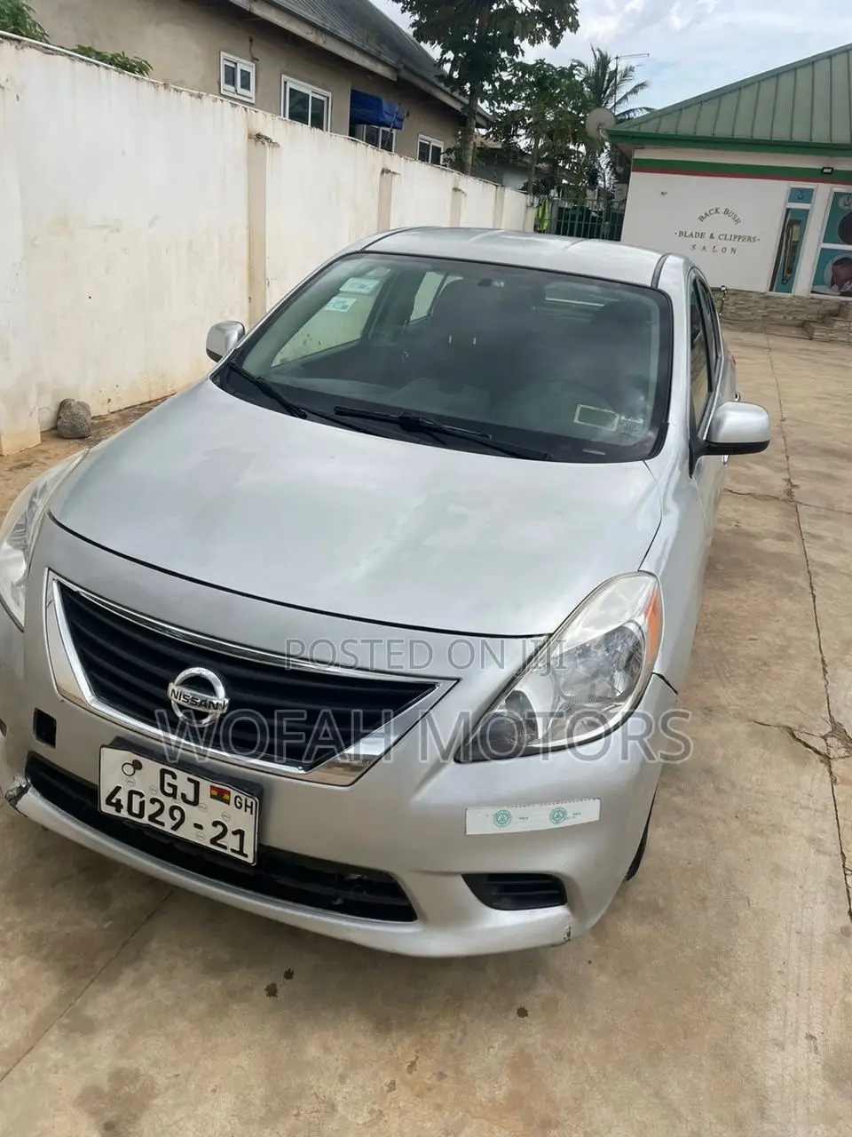 Nissan Versa 2014 Silver in Madina - Cars, Okyere Bright | Jiji.com.gh