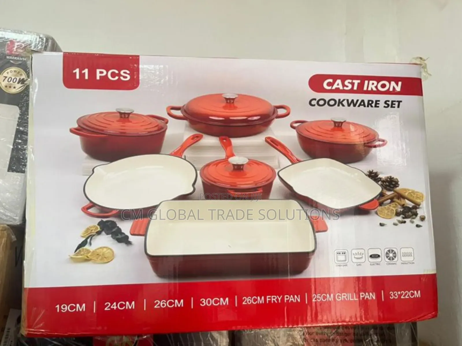 11pcs Cast Iron Cookware Set. in Lapaz - Kitchen Appliances, Cornelius ...