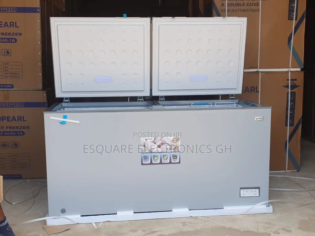 Pearl Chest Freezer Double Door 508l in Kumasi Metropolitan - Kitchen ...