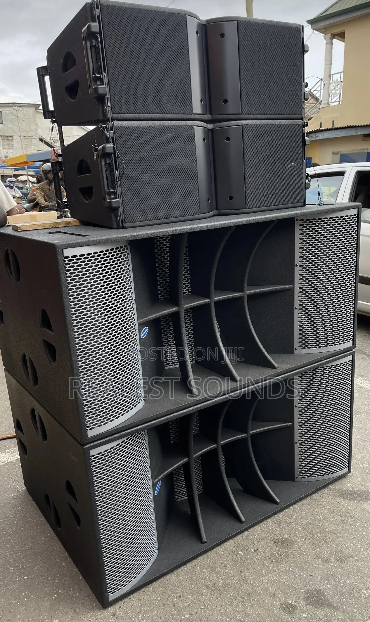 Kara 12inchs Line Array And American Double Sub Speakers in Accra ...