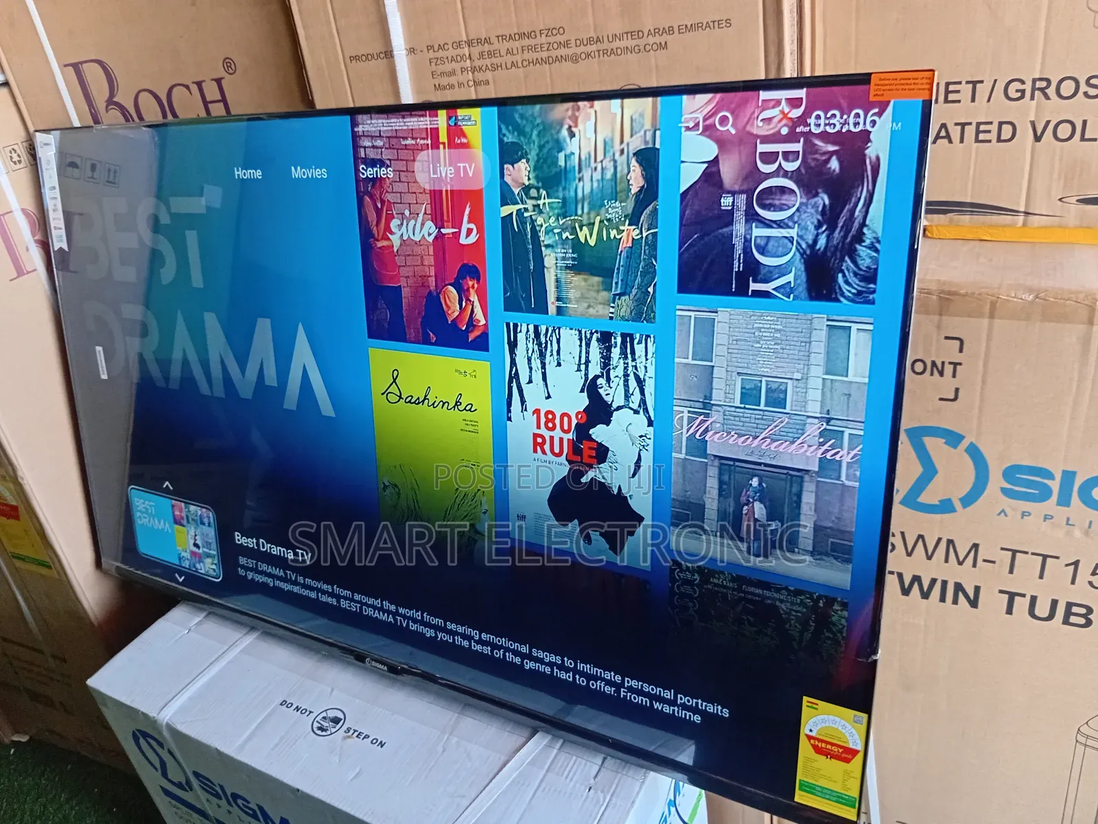 Upgrade Your Living Room With Sigma 55” Smart -Tv in Accra Metropolitan ...