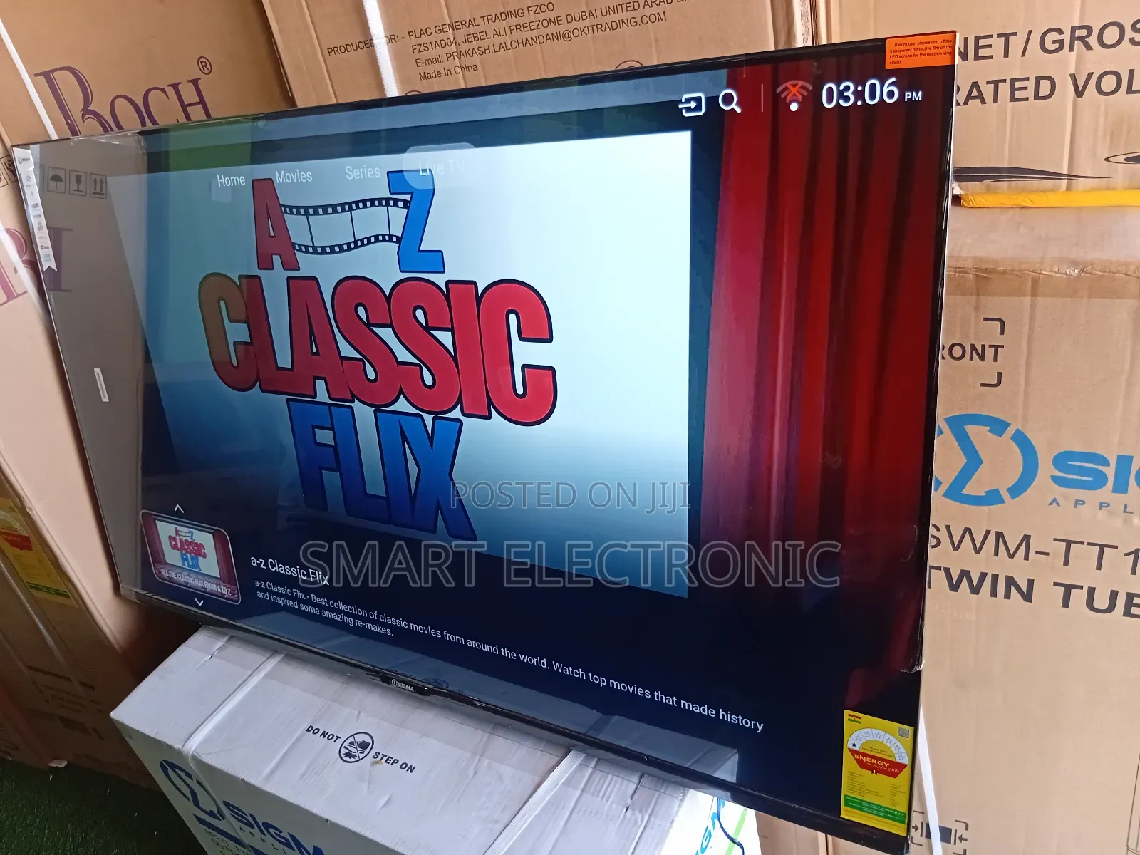 Upgrade Your Living Room With Sigma 55” Smart -Tv in Accra Metropolitan ...
