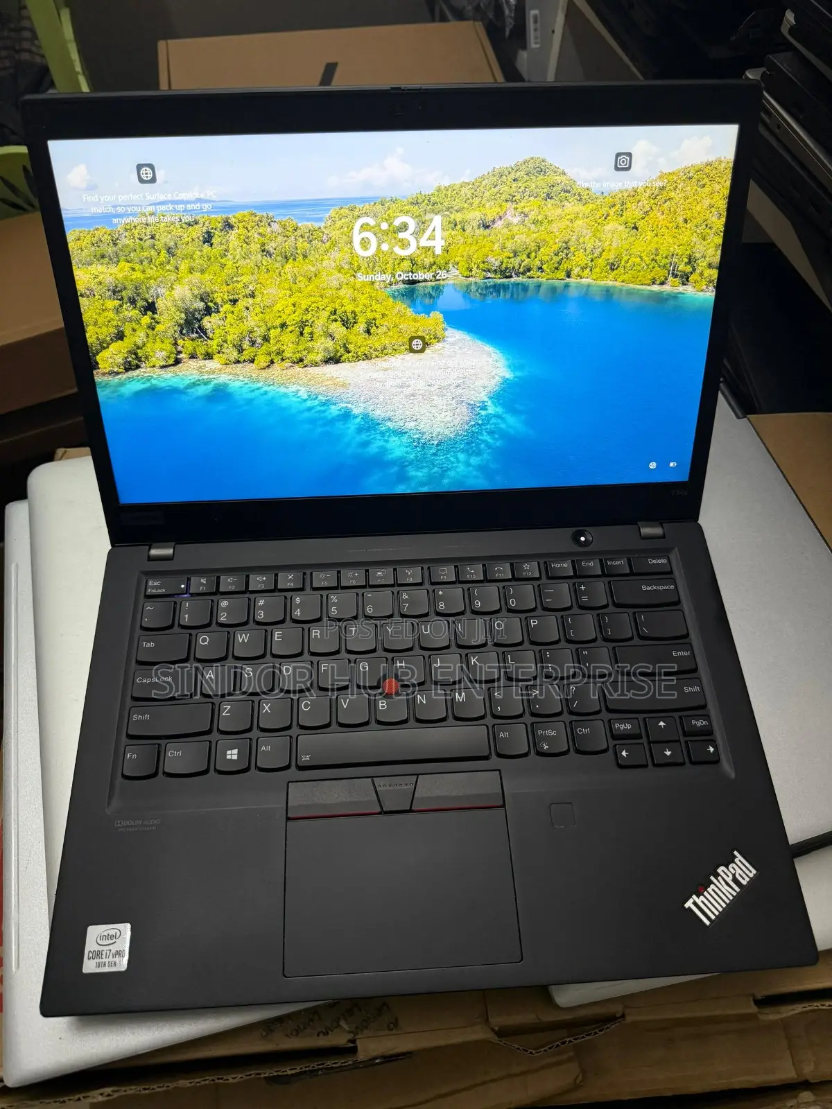 Laptop Lenovo ThinkPad X1 Carbon 16GB Intel Core I7 SSD 512GB in Tema ...