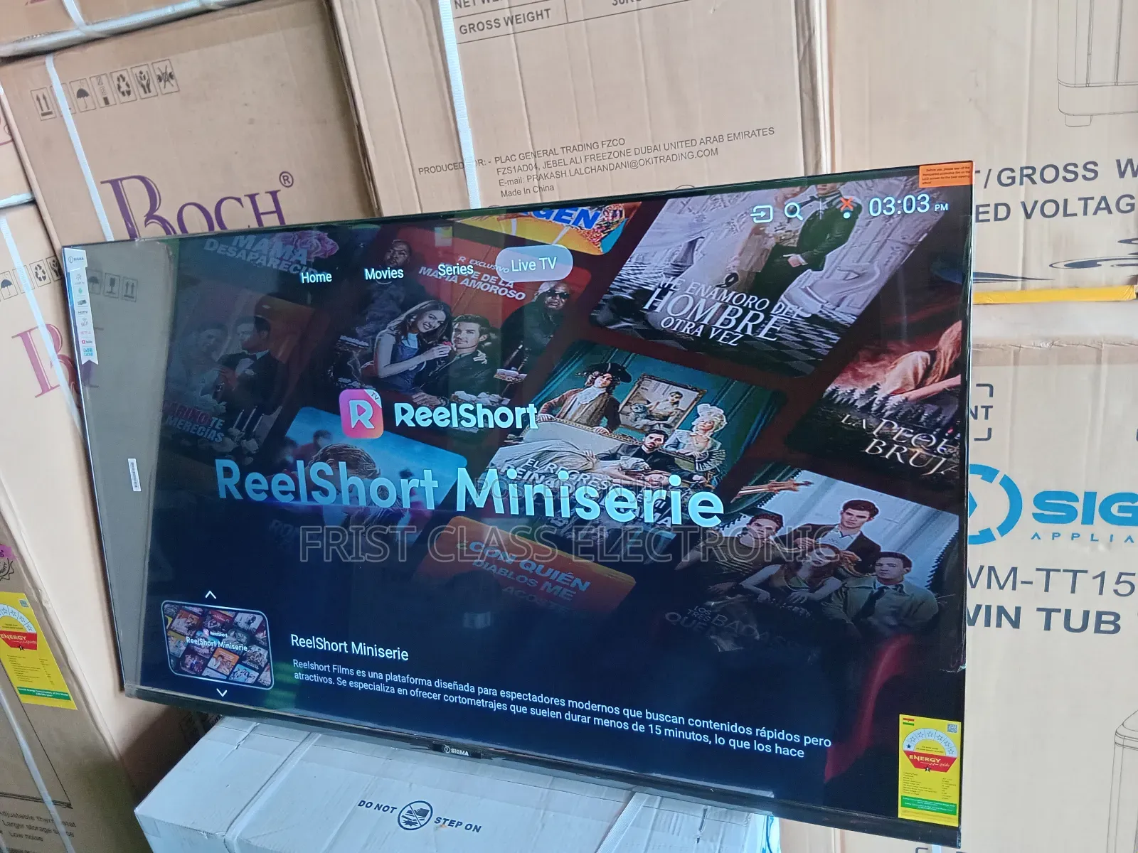 Hot Offer! Sigma 55” Smart Tv – Ultra Hd Quality in Accra Metropolitan ...