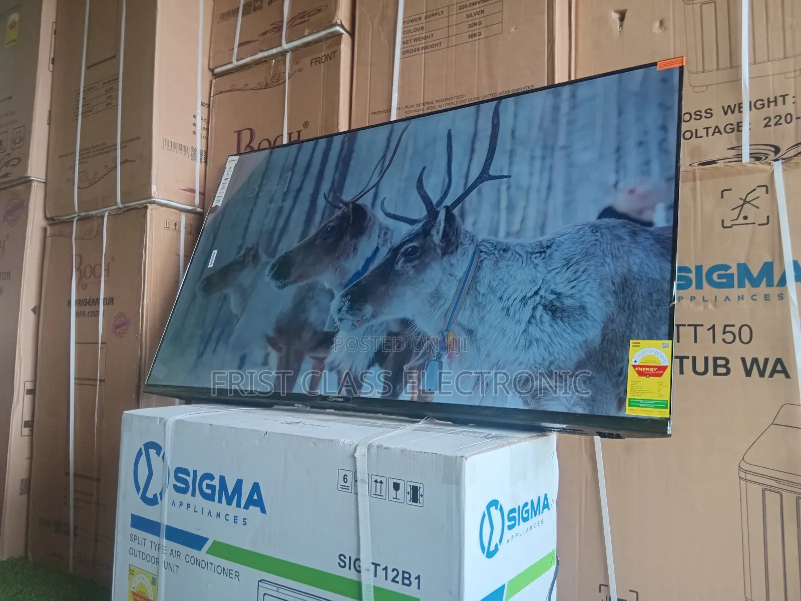 Sigma 55 Inch Smart Led – Watch, Stream Enjoy in Accra Metropolitan ...