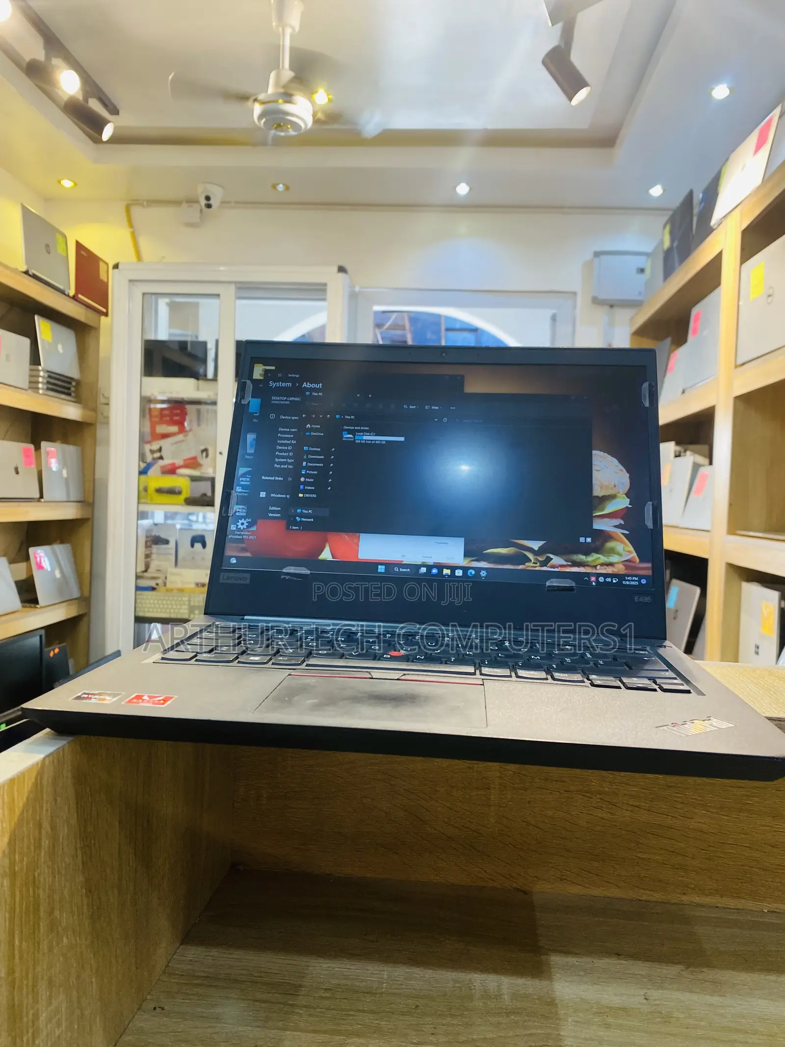 Laptop Lenovo ThinkPad E485 8GB AMD Ryzen 3 SSD 500GB in Kumasi ...