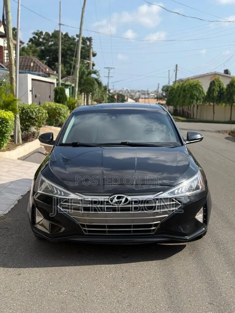 Hyundai Elantra 2019 Black in Apenkwa - Cars, Jeffrey Bone | Jiji.com.gh