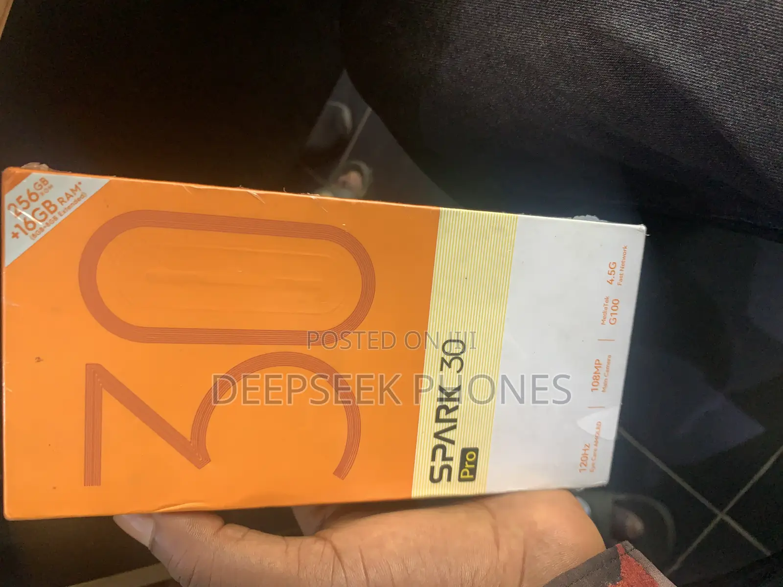 New Tecno Spark 30 Pro 256 GB Black in Accra Metropolitan - Mobile ...