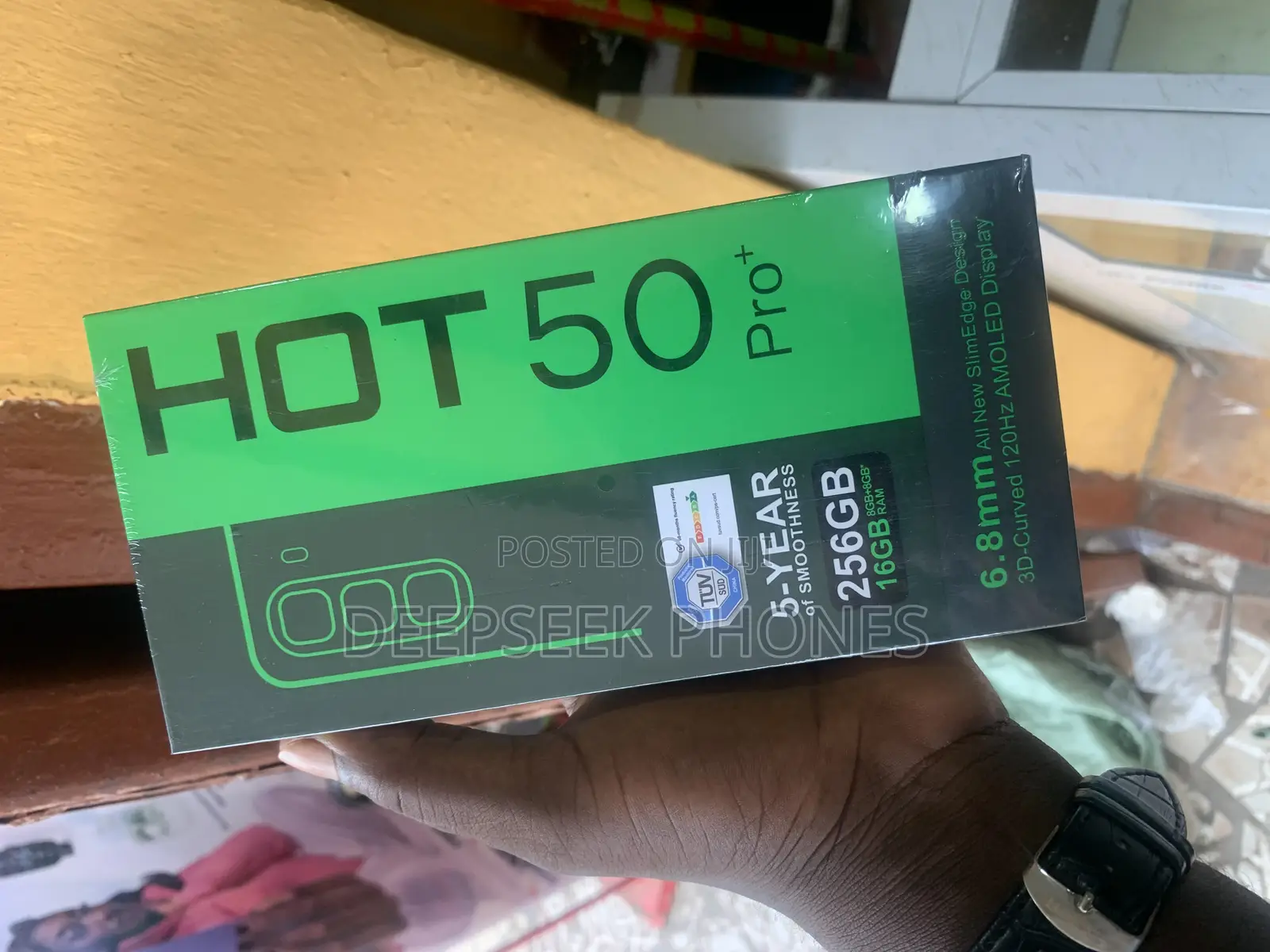 New Infinix Hot 50 Pro+ 4G 256 GB Black in Accra Metropolitan - Mobile ...