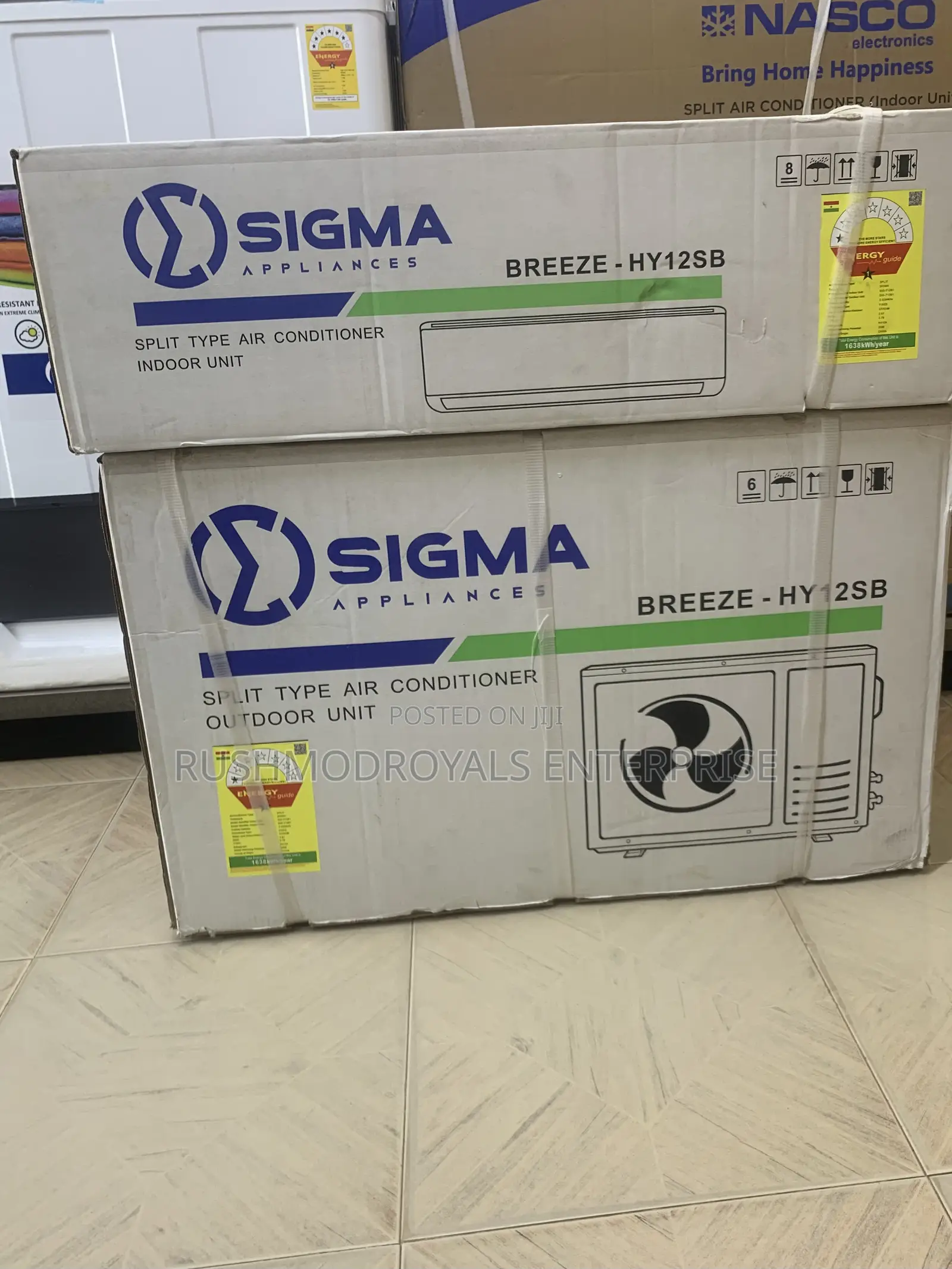 "Cool Comfort: Sigma 1.5hp R410 Gas Non-Inverter Ac" in Weija - Home ...