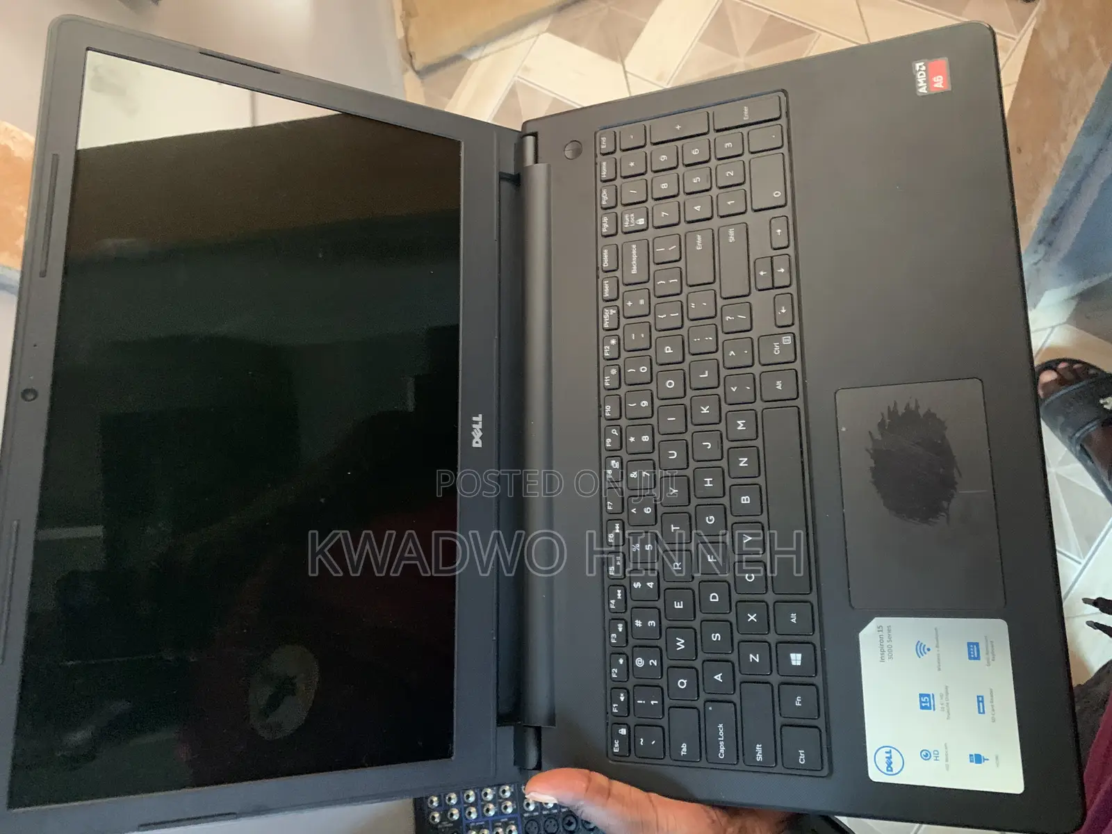 New Laptop Dell Inspiron 15 4GB AMD A6 HDD+SSD 500GB in Berekum ...