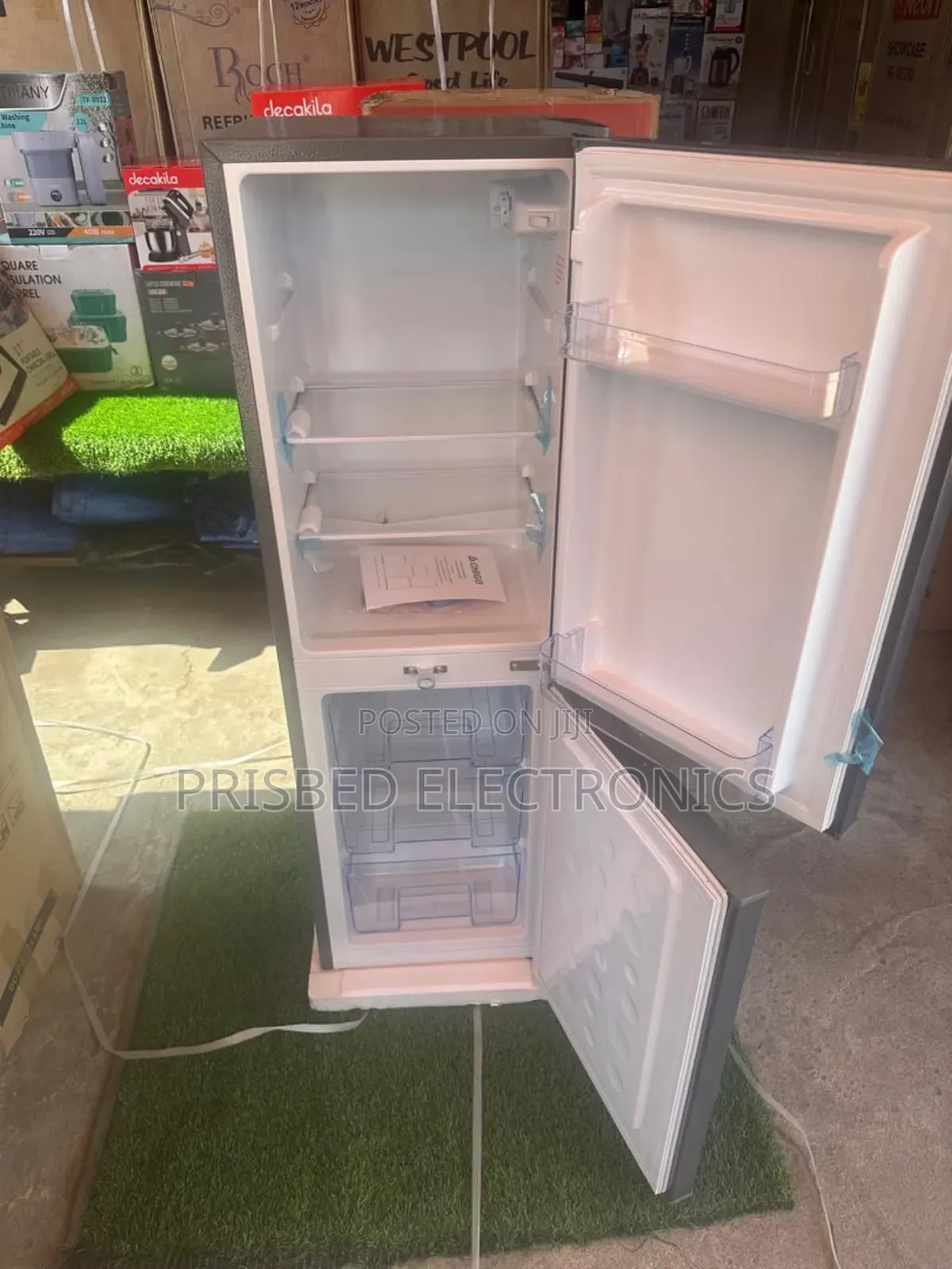 Chigo Double Door Fridge 99 Litres Bottom Freezer in Achimota - Kitchen ...