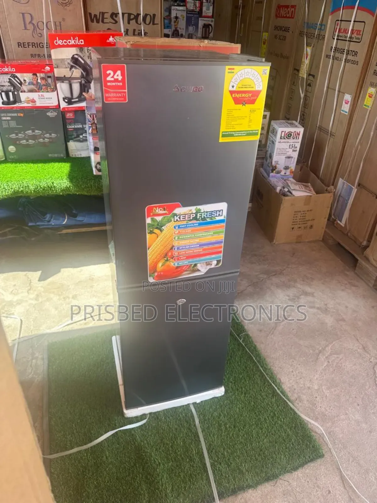 Chigo Double Door Fridge 99 Litres Bottom Freezer in Achimota - Kitchen ...