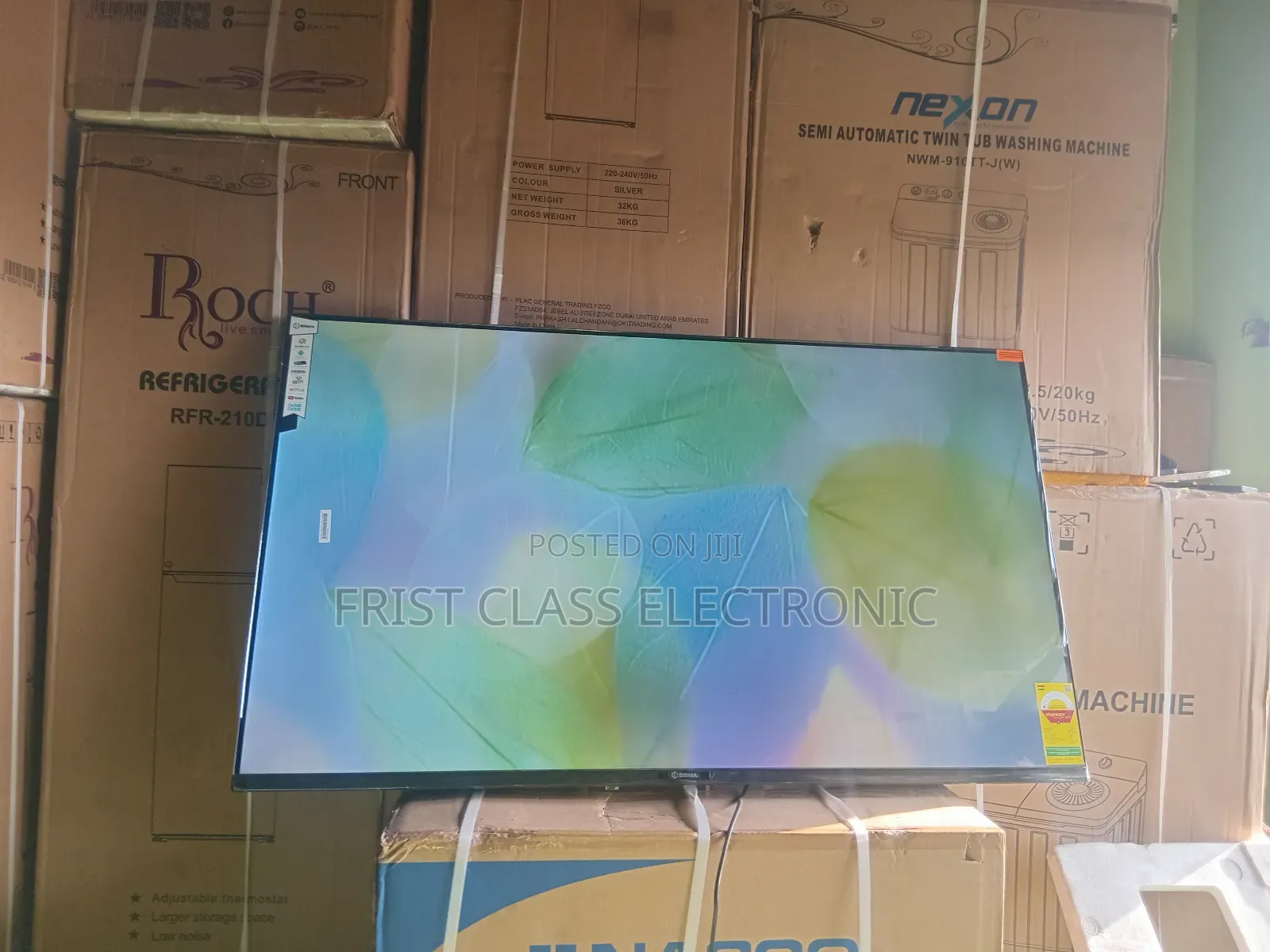 “Sigma 55′′ Smart Tv – Ultra Hd Smart Tech, Right Here in Ghana in ...