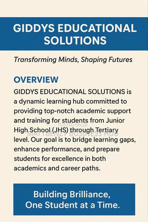Giddys Educational Solutions in Dansoman - Child Care & Education ...