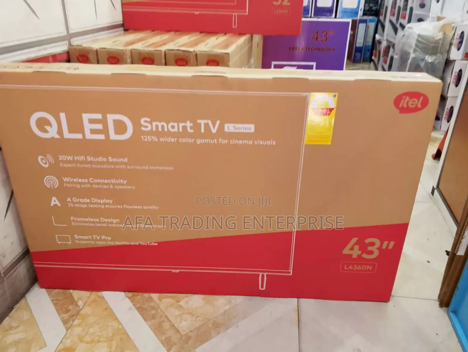 Itel Smart Tv 43 in Abossey Okai - TV & DVD Equipment, Sammy Opoku ...