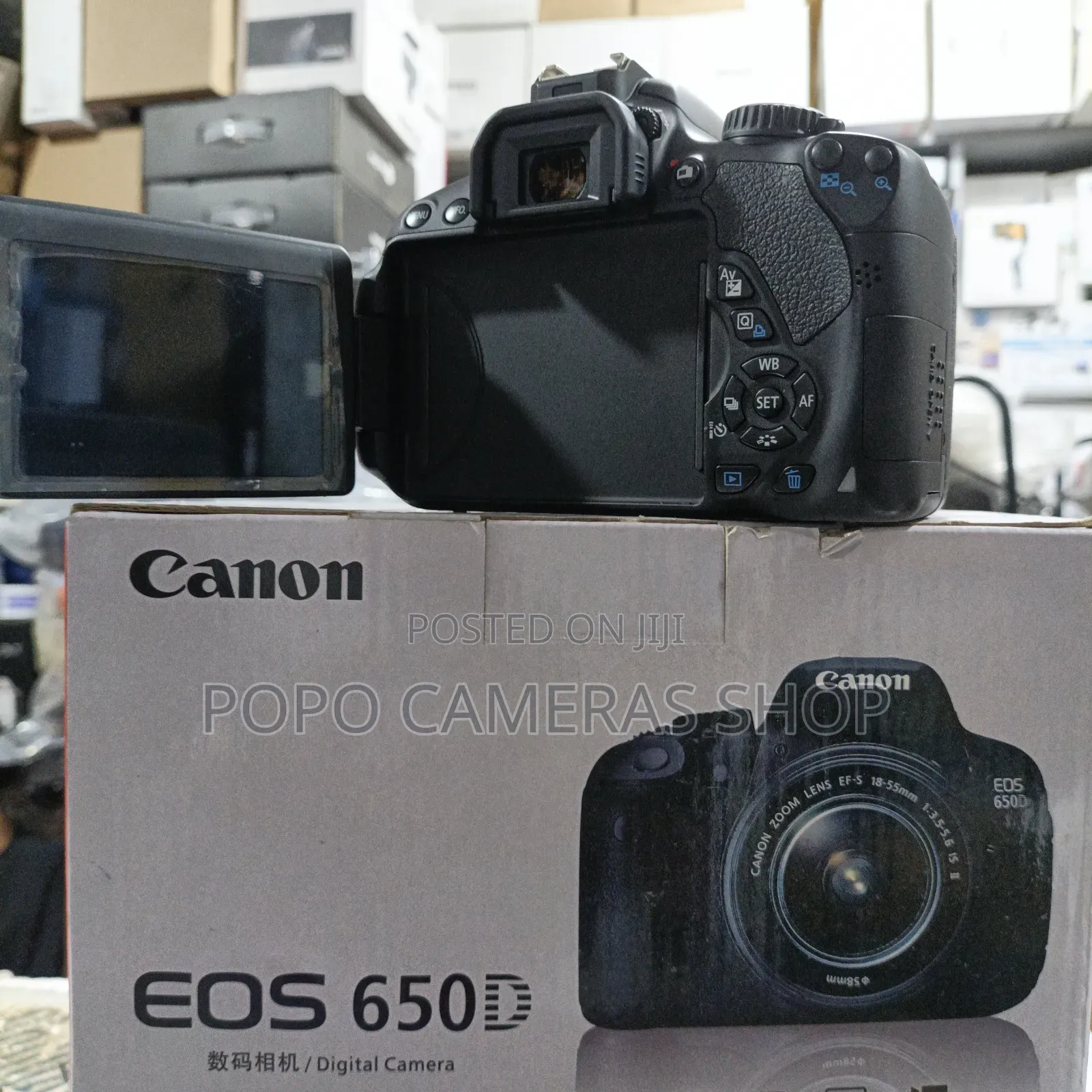 Canon Eos 650d in Lapaz - Photo & Video Cameras, Popo Cameras Shop ...