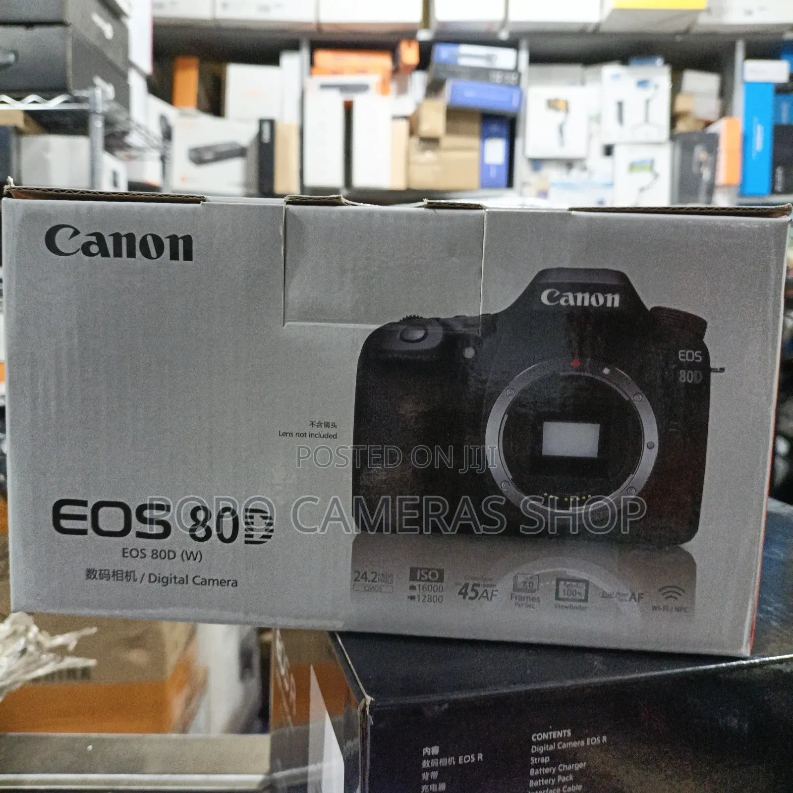 Canon Eos 80d in Lapaz - Photo & Video Cameras, Popo Cameras Shop ...