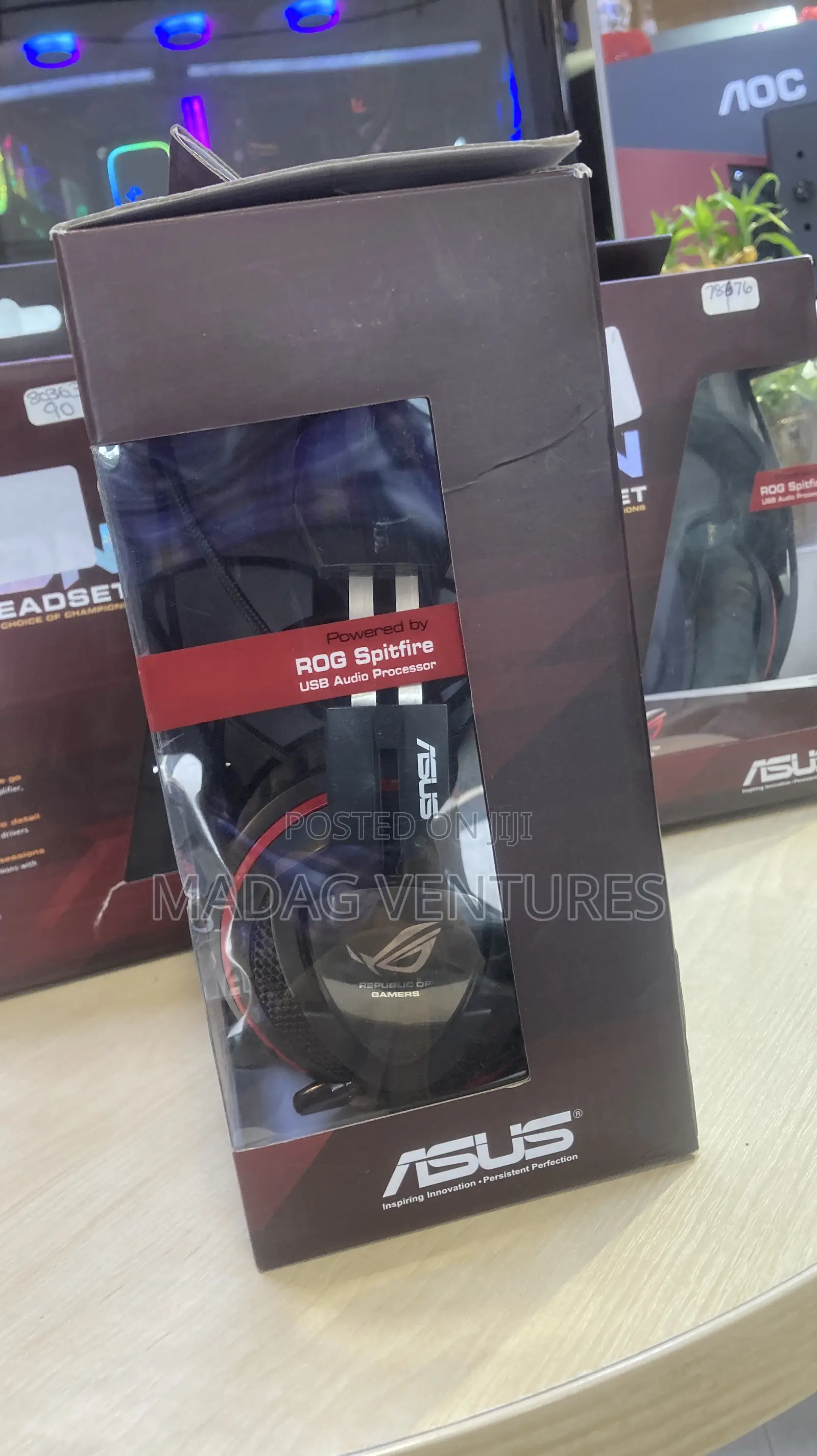 Asus Orion Pro Gaming Headset Rog in Lapaz - Headphones, Esthella Osei ...
