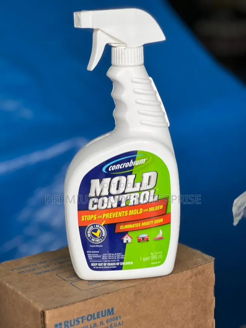 Mold Mildew Spray – Odor Eliminator, Mold Remover/ Bleach-Free for sale ...