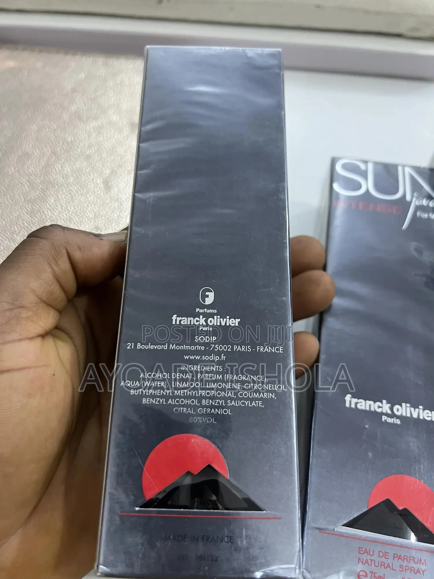 Franck Olivier Frank Oliver Sun Java Intense for Men in Dzorwulu - Fragrances, Ayoade Ishola ...