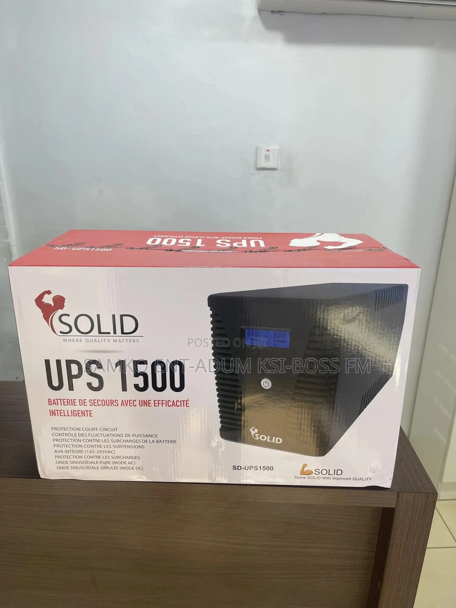 Solid Ups 1500va Intelligent Uninterruptible Power Supply in Kumasi ...