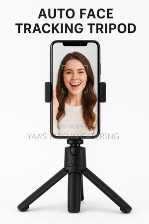Auto Face Tracking Tripod 360° – For Videos & Content Creation in ...
