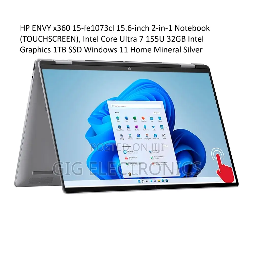 New Laptop HP Envy 15 32GB Intel Core Ultra 7 SSD 1T in Lapaz - Laptops ...