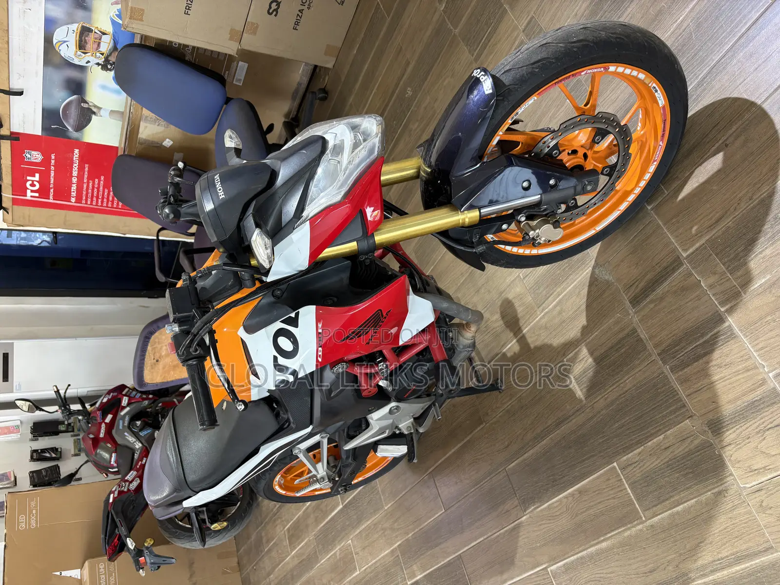 Honda CBR 2021 Orange in Madina - Motorcycles & Scooters, Sahabglobal Links | Jiji.com.gh