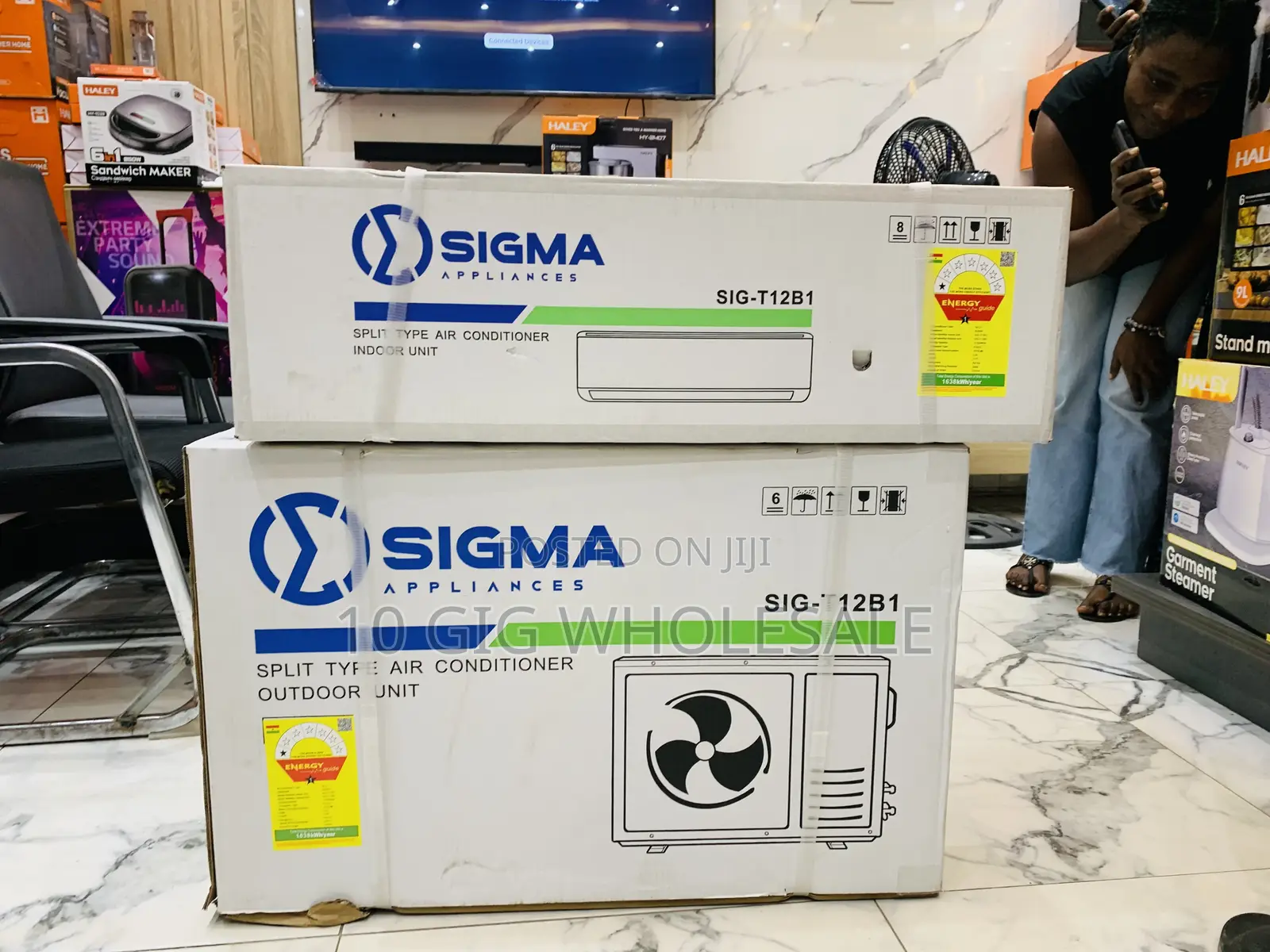 Shop Form Is the New Sigma Split R410 Gas 1.5hp Air Conditioner in ...