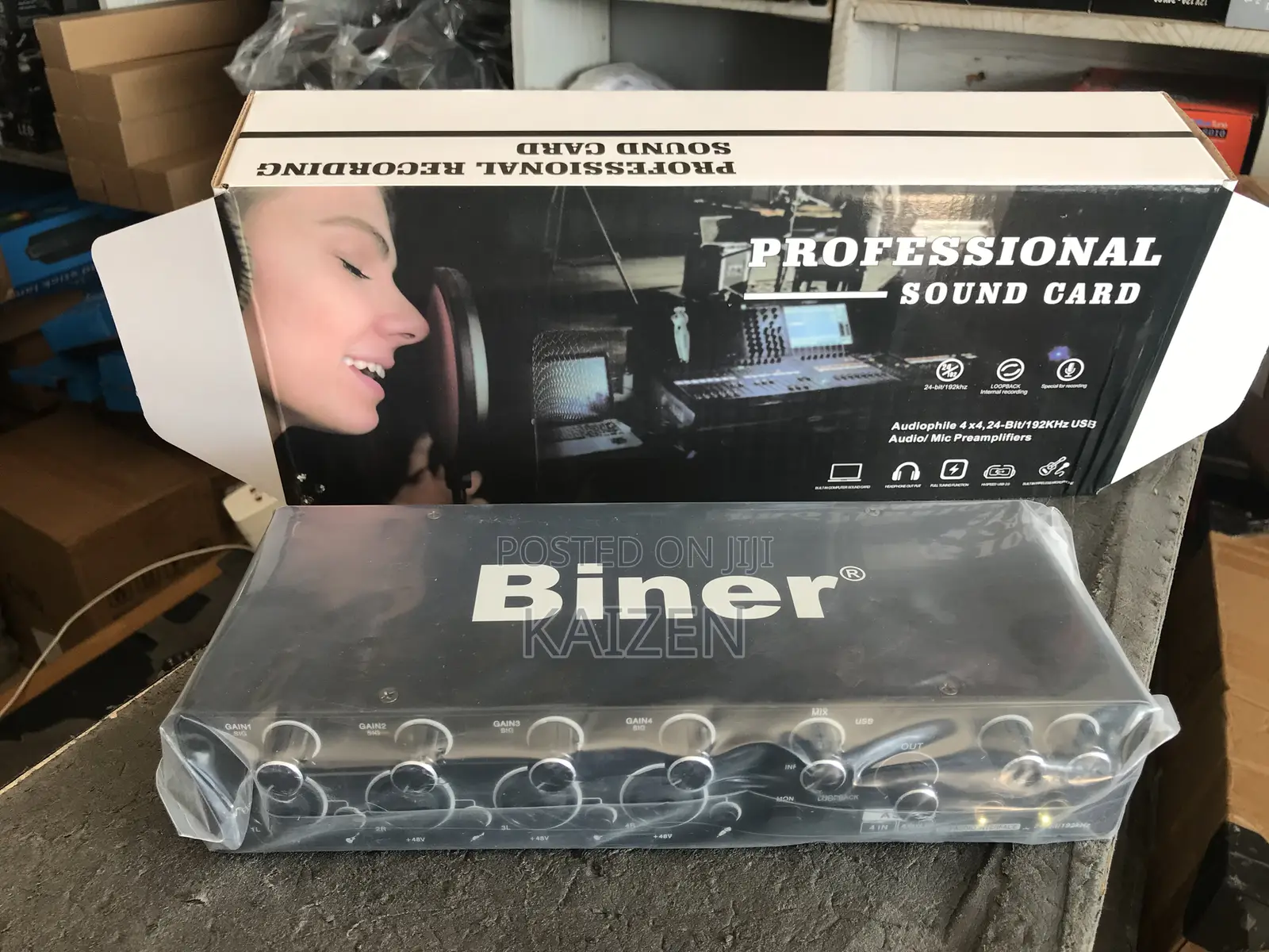 Biner Sound Card (4x4) in Ablekuma - Audio & Music Equipment, Kai Zen ...