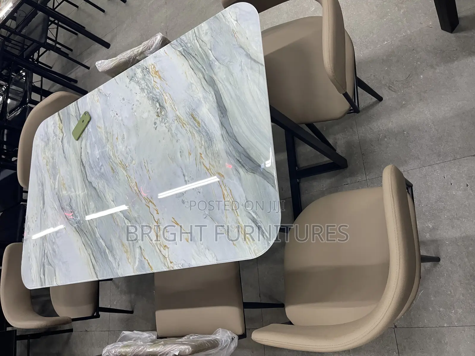 Quality 6 Seater Marble Dining Table in Tema Metropolitan - Furniture ...